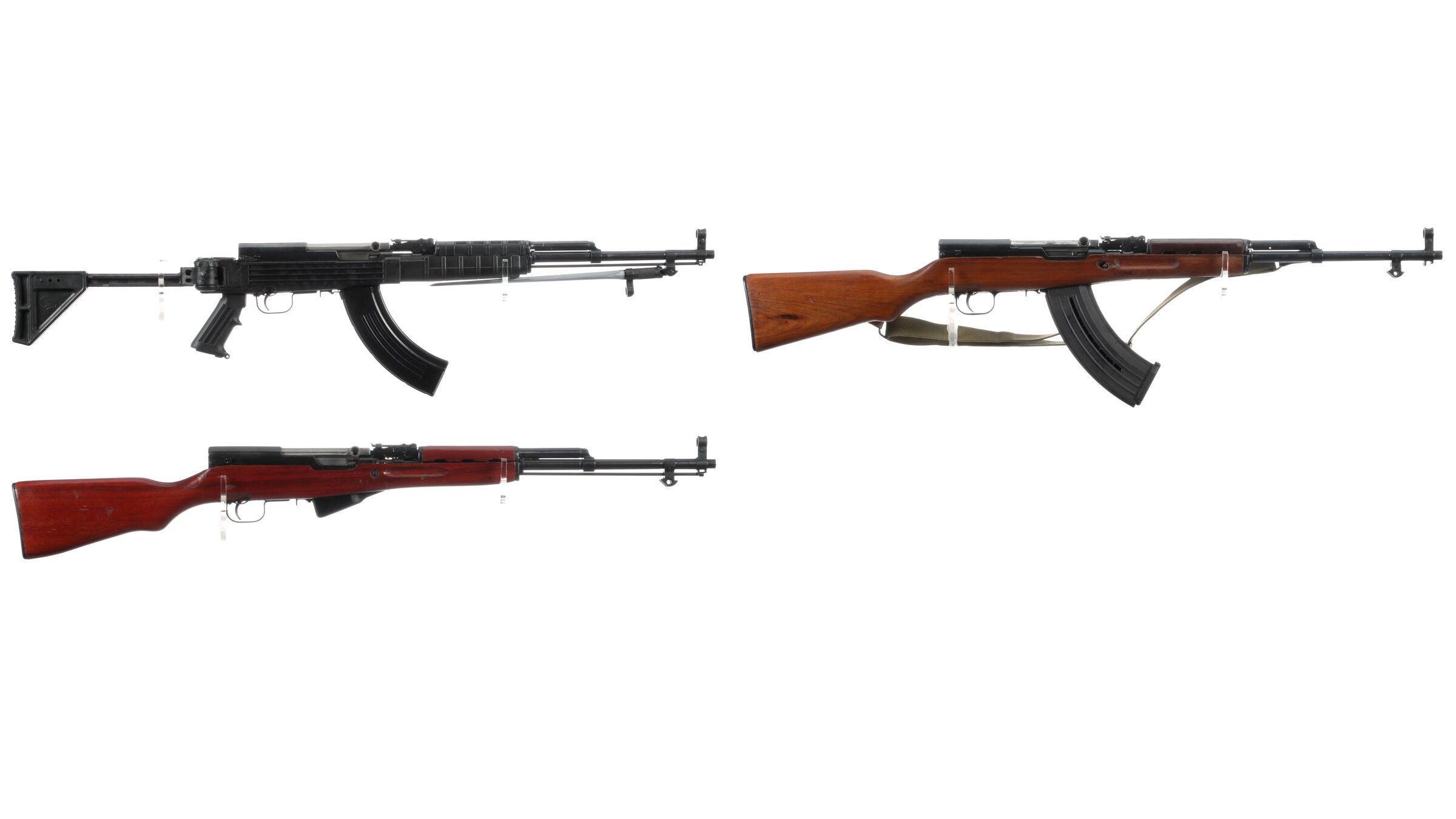 Three SKS Semi-Automatic Rifles | Rock Island Auction