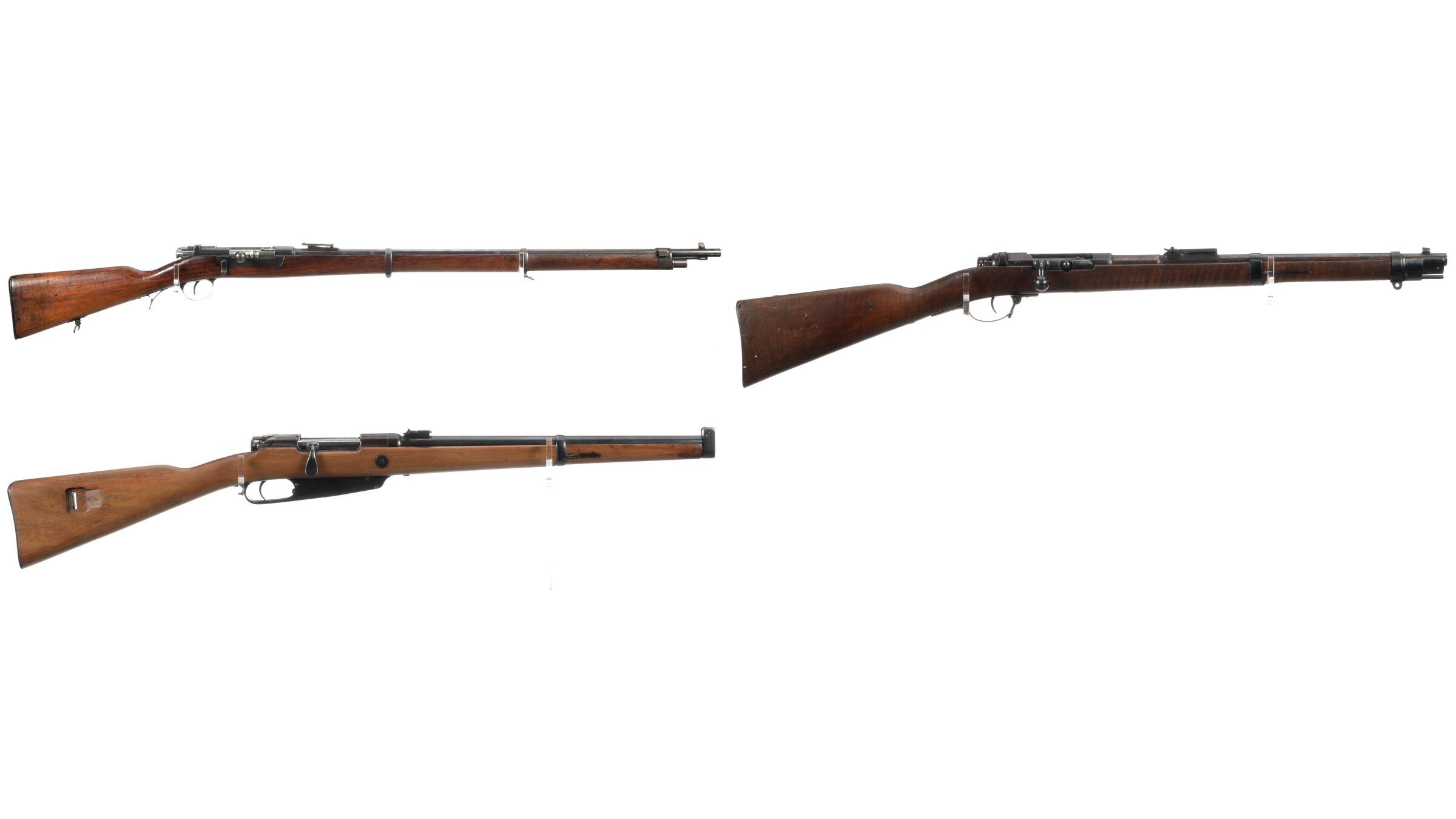 Three Antique European Bolt Action Military Rifles | Rock Island Auction