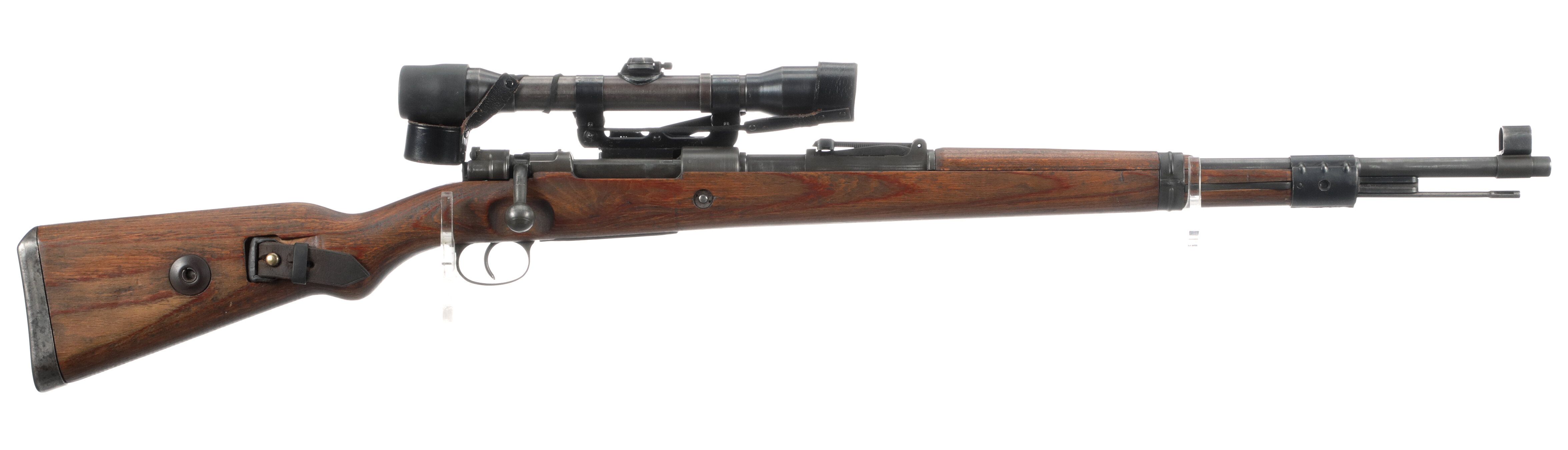 WWII German Gustloff Werke "bcd/4" K98k Sniper Rifle | Rock Island Auction