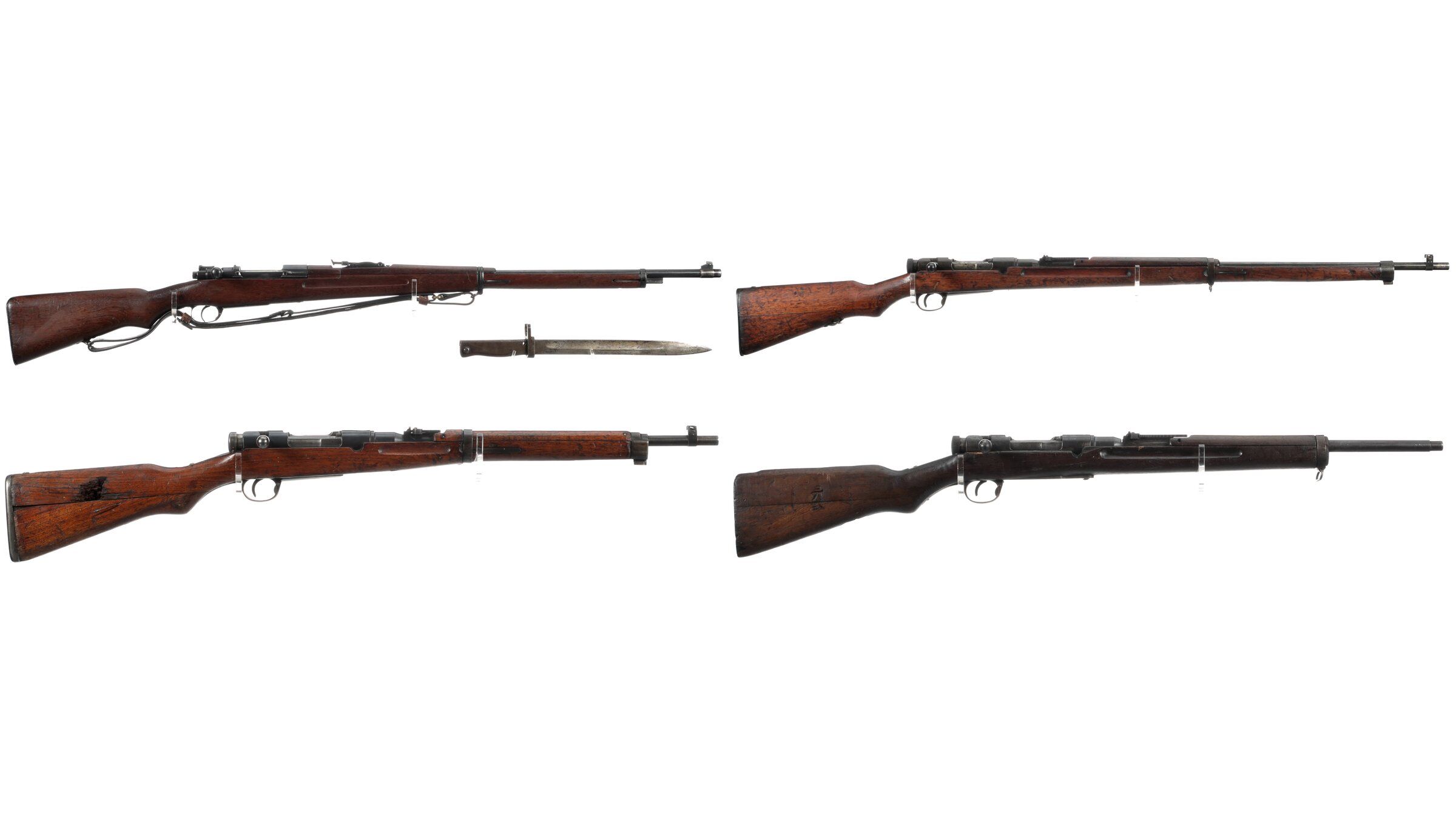 Four Japanese Bolt Action Rifles | Rock Island Auction