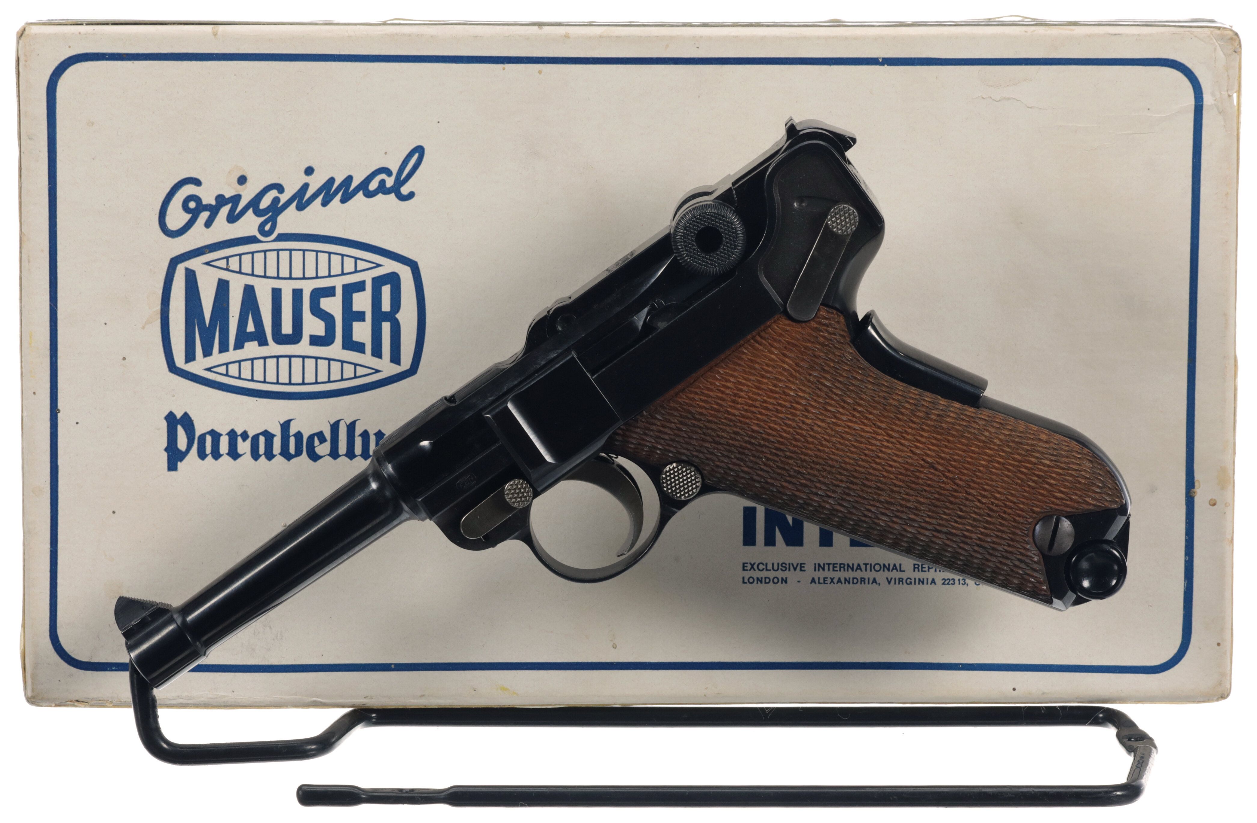 Mauser/Interarms American Eagle Luger Pistol with Box | Rock Island Auction