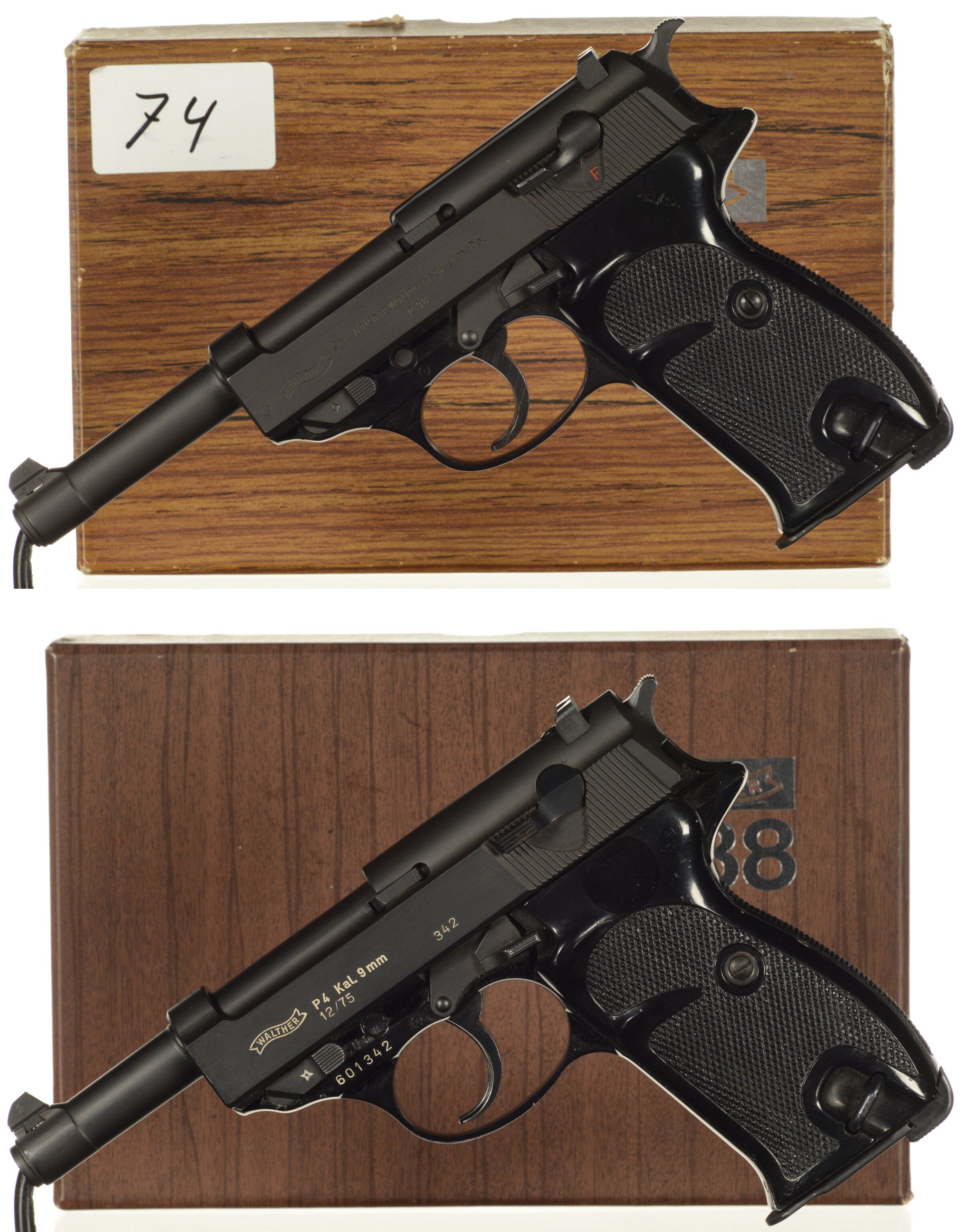 Two Walther/Interarms Semi-Automatic Pistols with Boxes | Rock Island ...