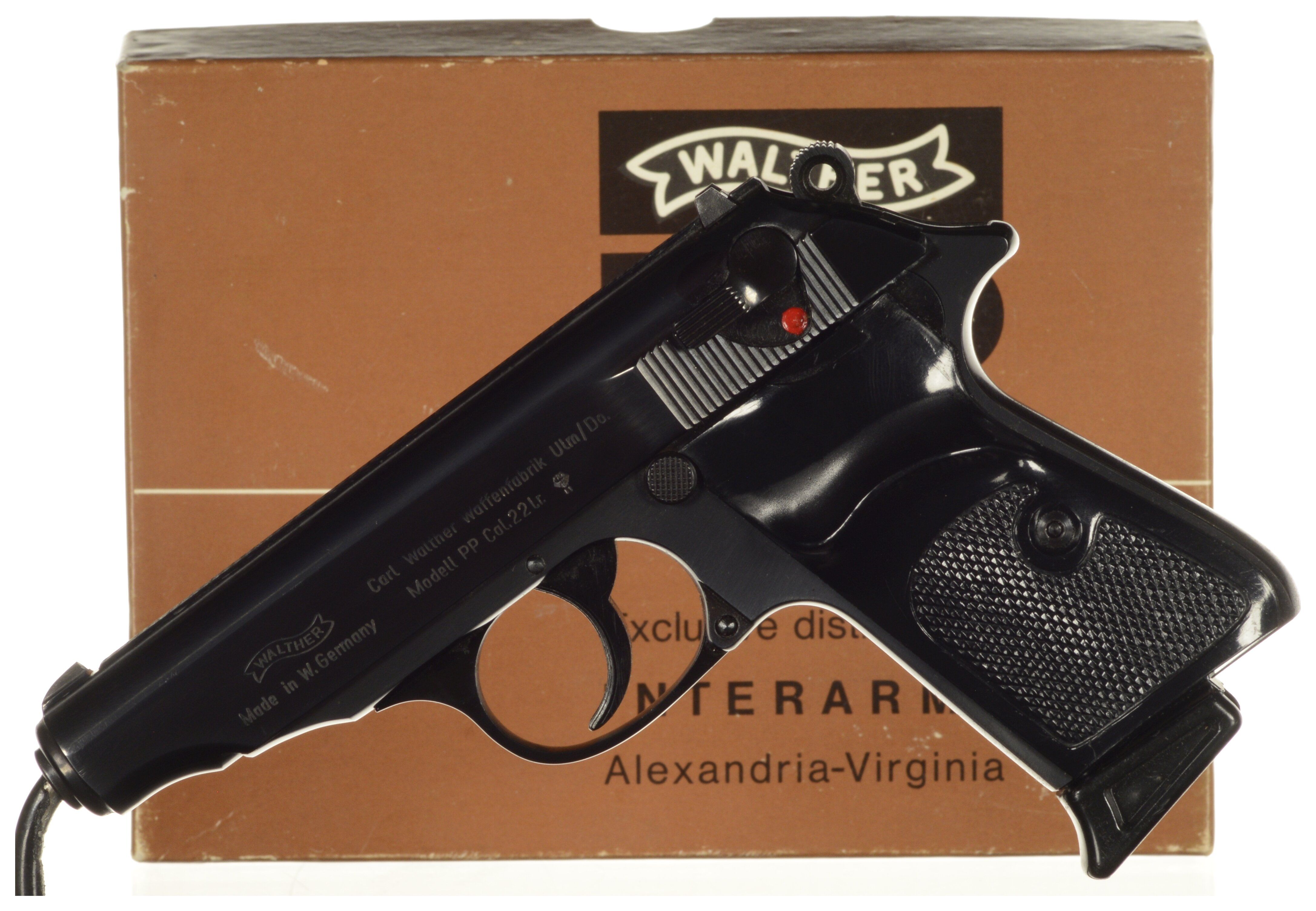 Walther/Interarms PP Semi-Automatic Pistol with Box | Rock Island Auction