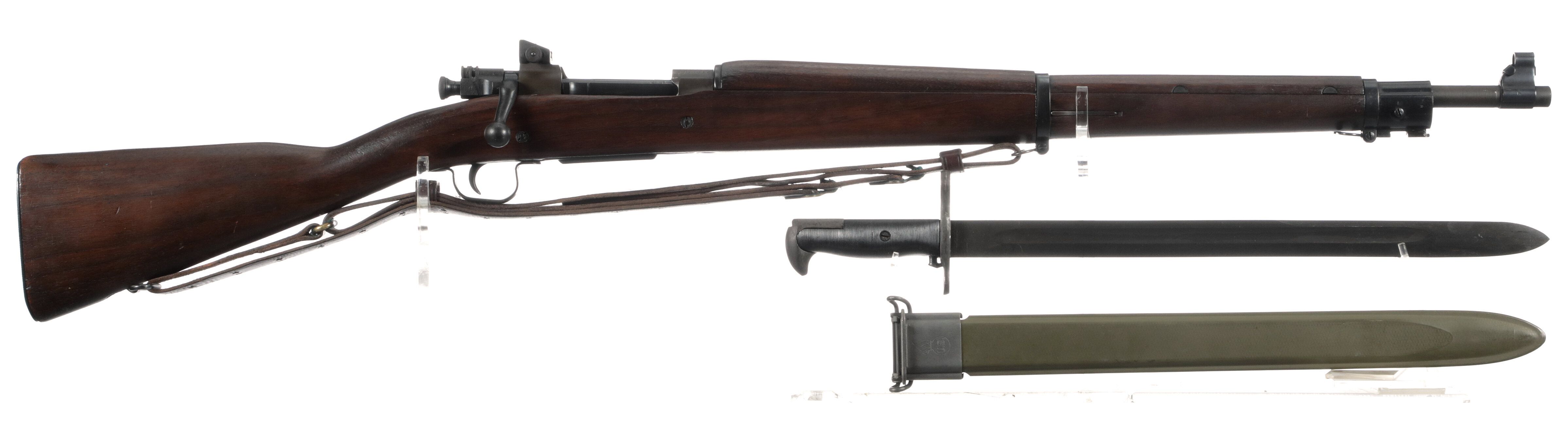 U.S. Remington Model 1903A3 Bolt Action Rifle with Bayonet | Rock ...