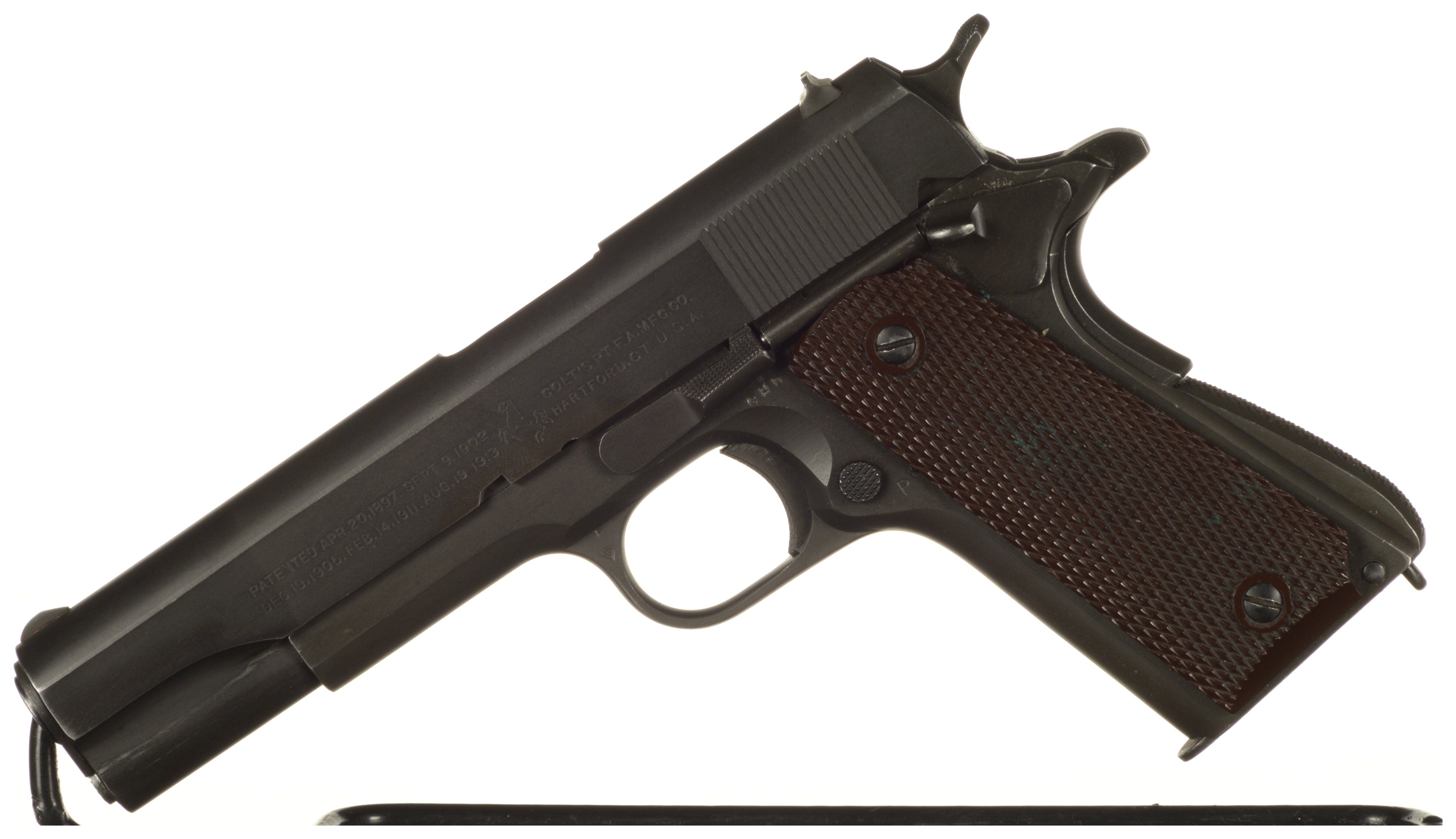 U.S. World War II Colt Model 1911A1 Semi-Automatic Pistol | Rock Island ...