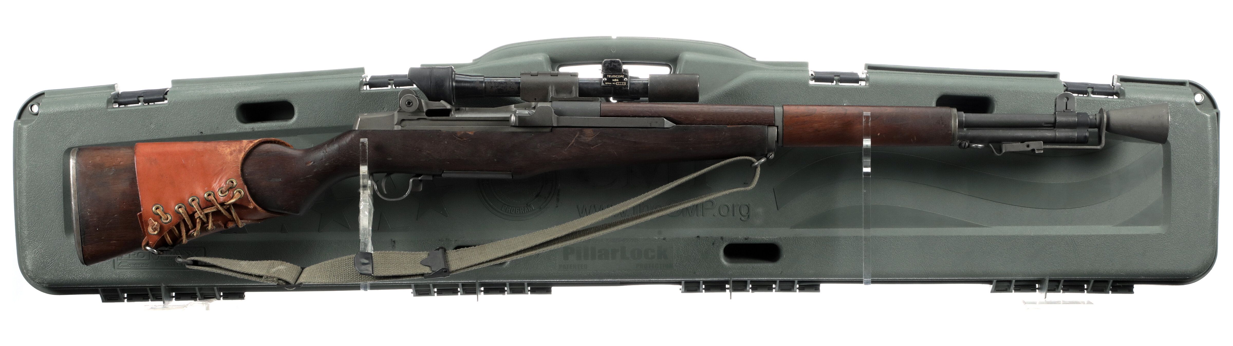 U.S. Springfield M1D Sniper with M84 Scope, CMP Certificate | Rock ...