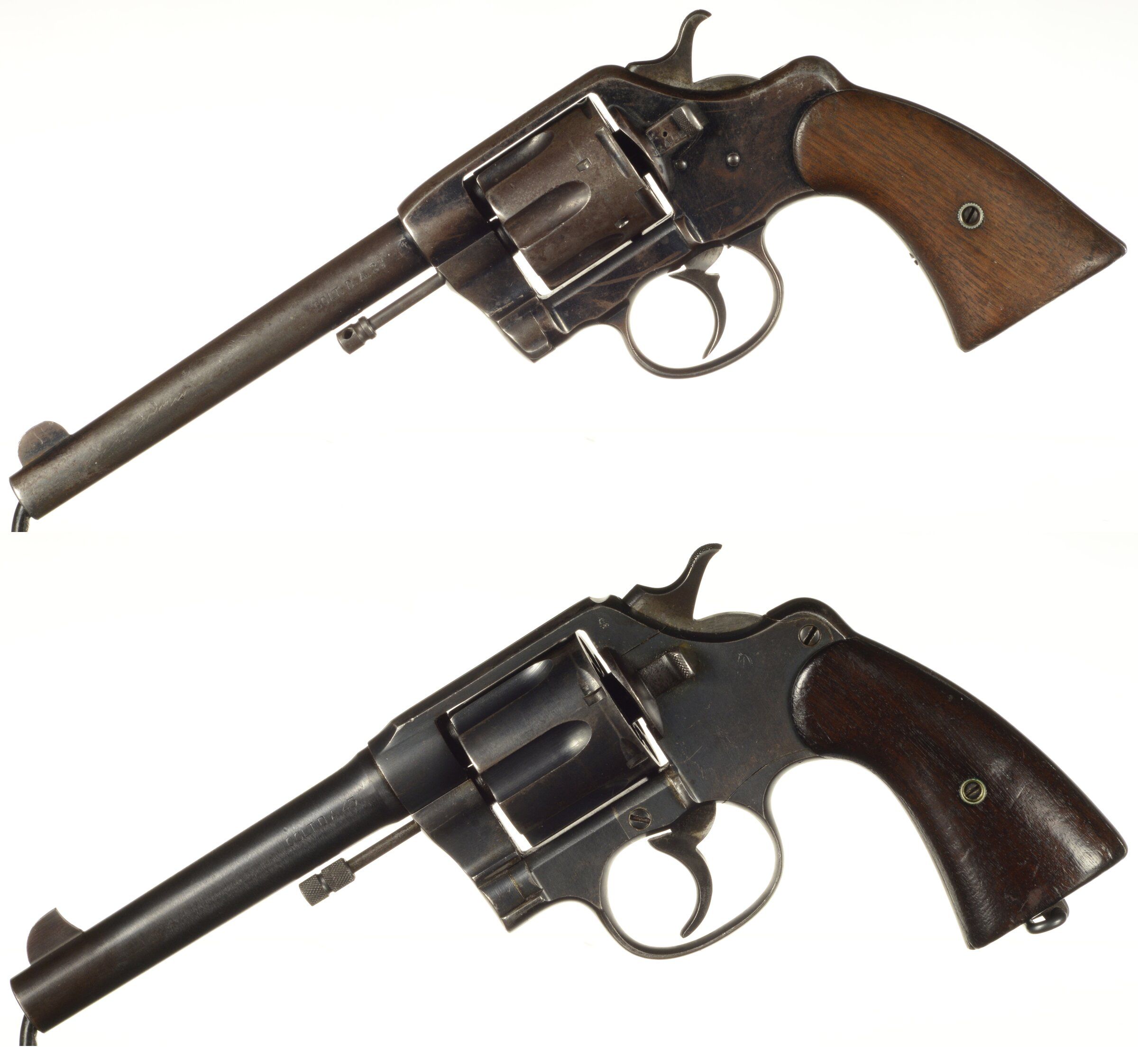 Two U.S. Colt Double Action Revolvers | Rock Island Auction
