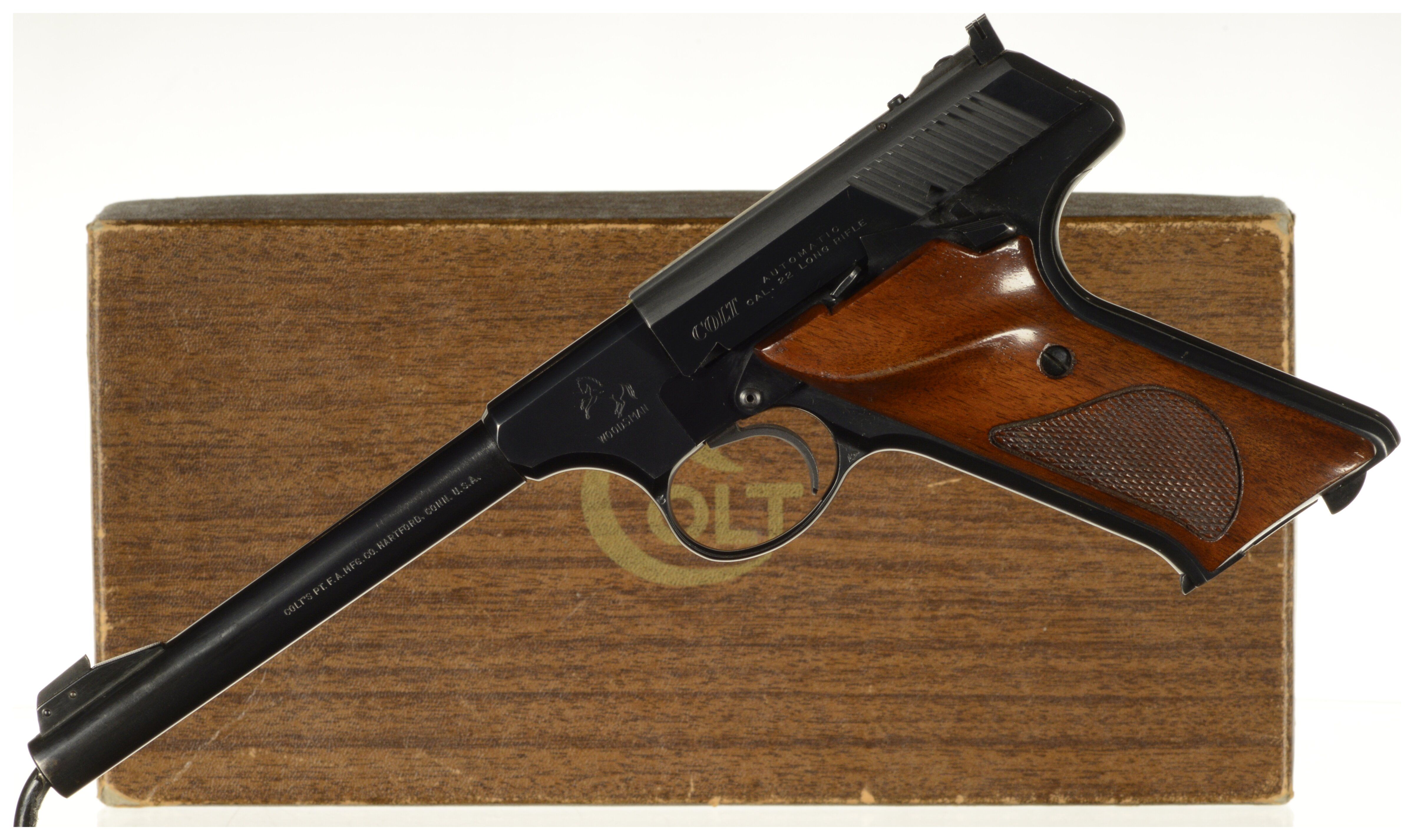 Colt Third Series Woodsman Target Semi-Automatic Pistol with Box | Rock ...