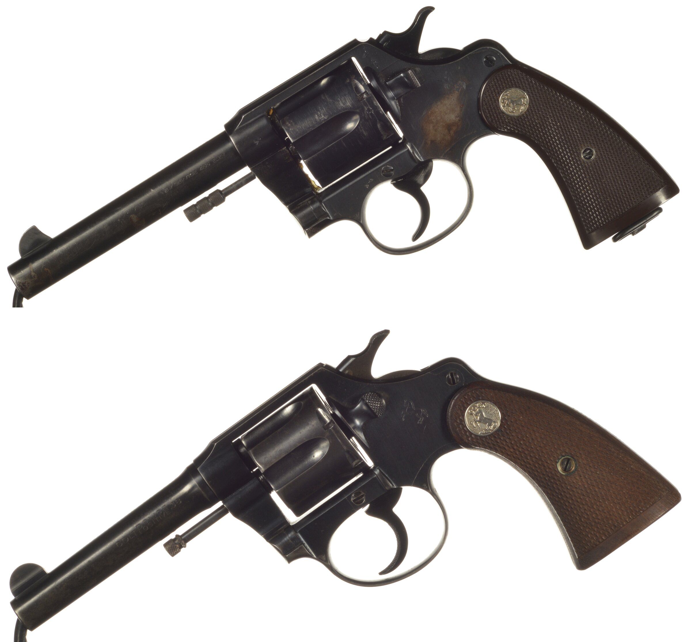 Two Colt Double Action Revolvers | Rock Island Auction