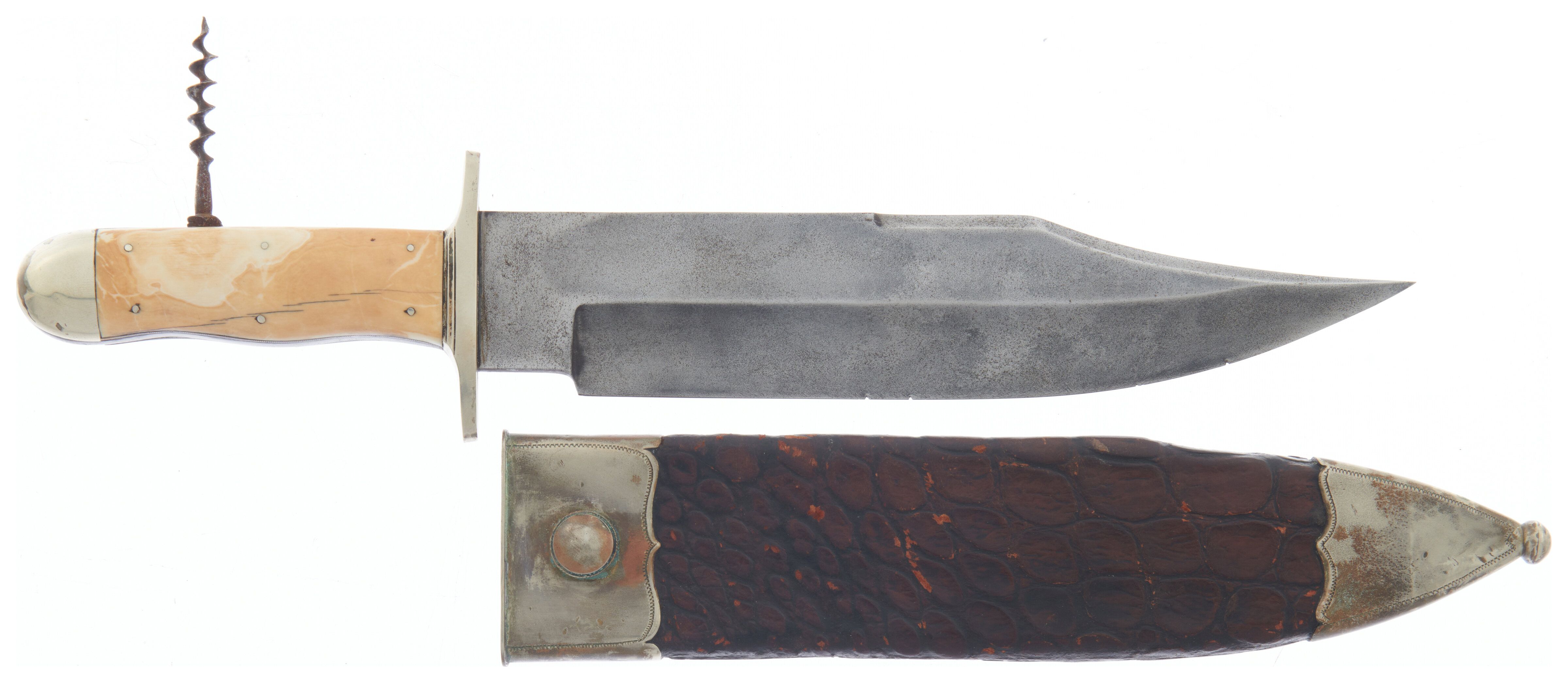 W. Nash Sheffield "Gold Hunters American Bowie" Knife | Rock Island Auction