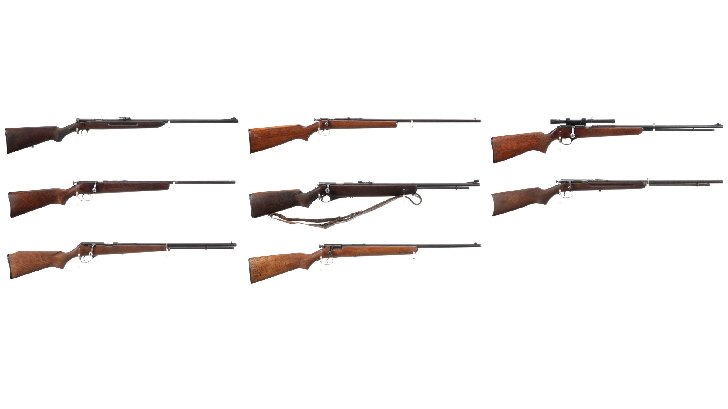 Eight Rimfire Bolt Action Rifles | Rock Island Auction