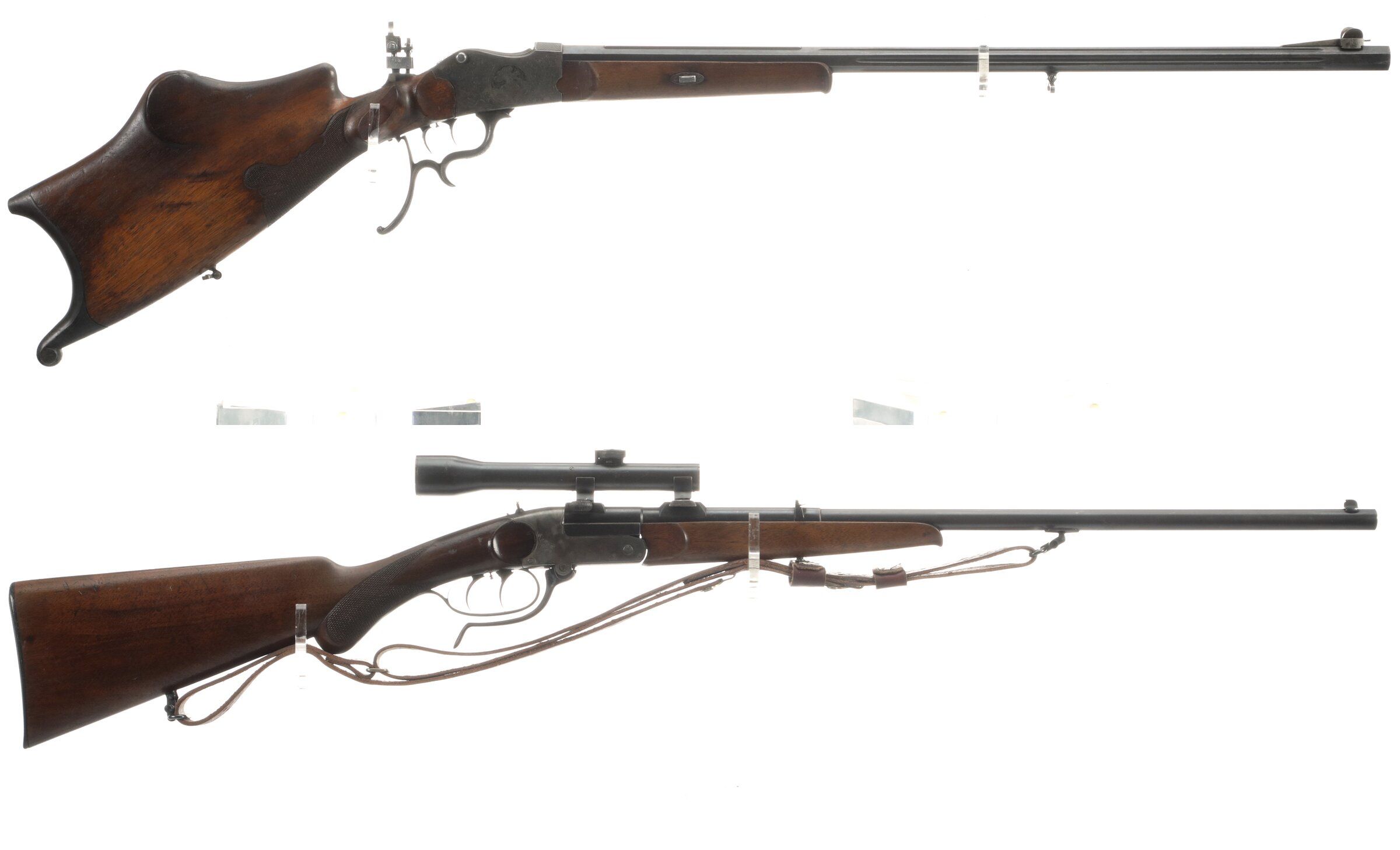 Two European Single Shot Rifles | Rock Island Auction