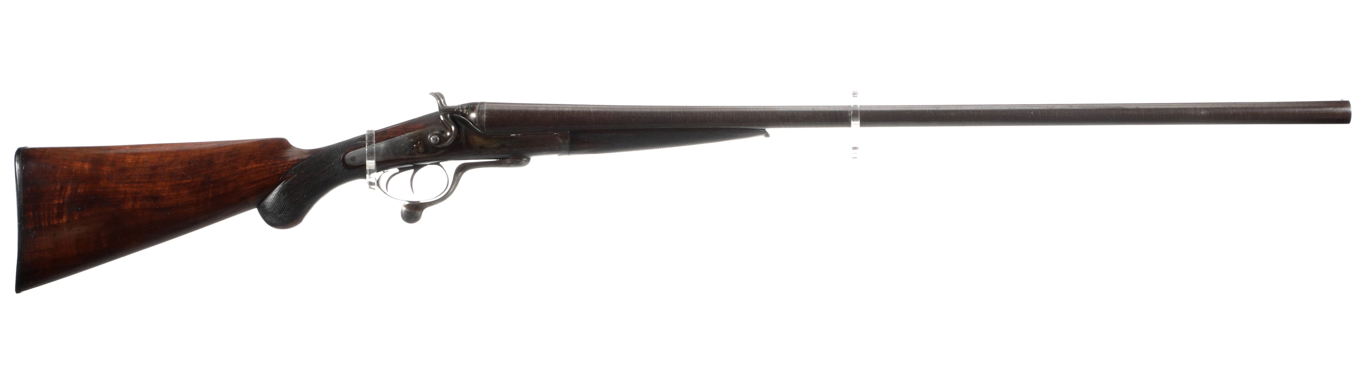 J. Burrow 10 Bore Double Barrel Rotary Underlever Hammer Shotgun | Rock ...