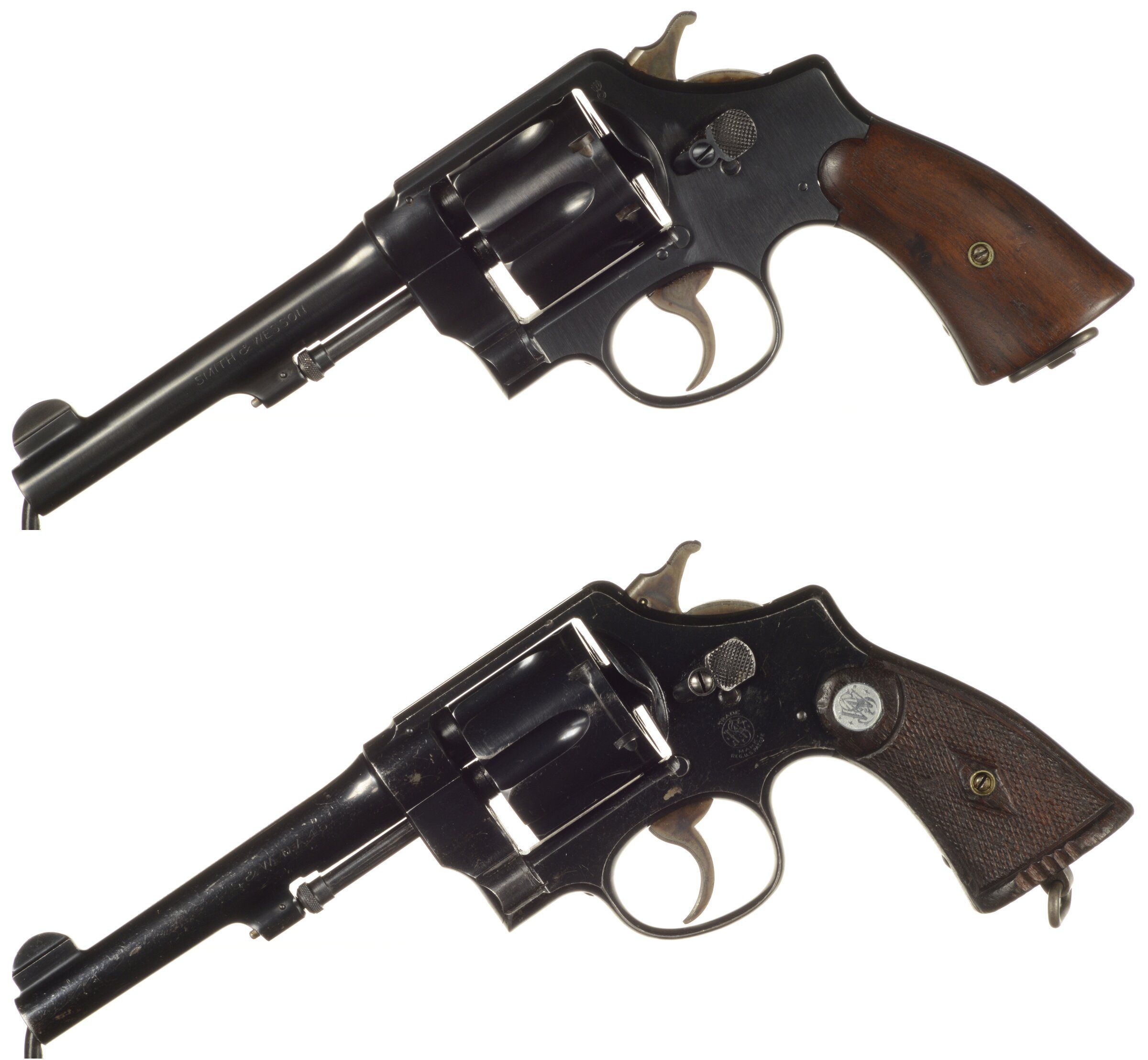 Two Smith & Wesson Model 1917 Double Action Revolvers | Rock Island Auction