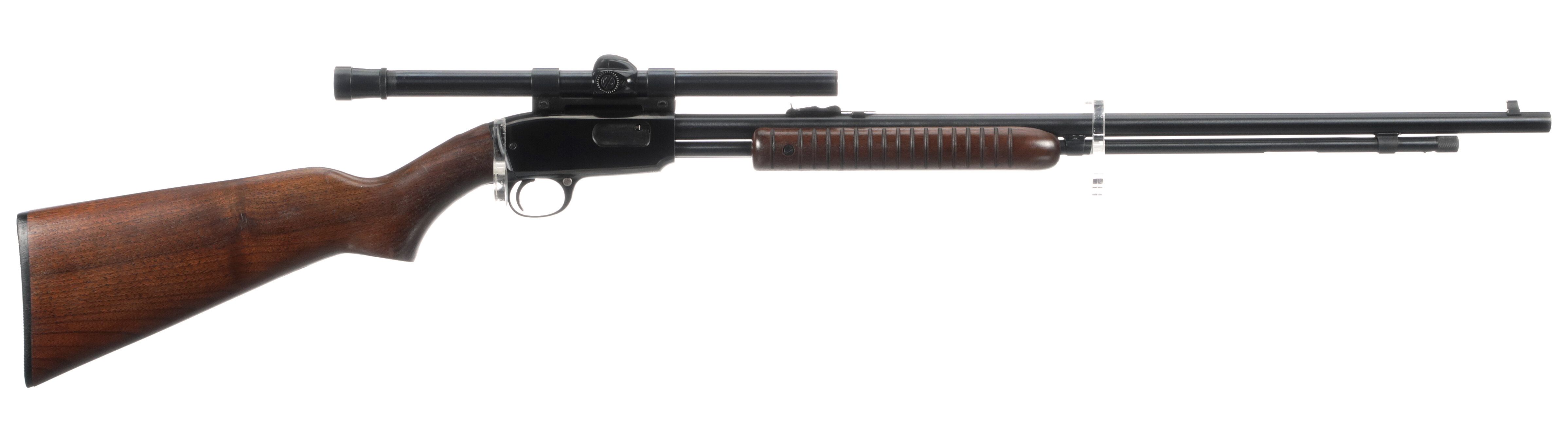 Winchester Model 61 Slide Action Rifle in .22 WMRF with Scope | Rock ...