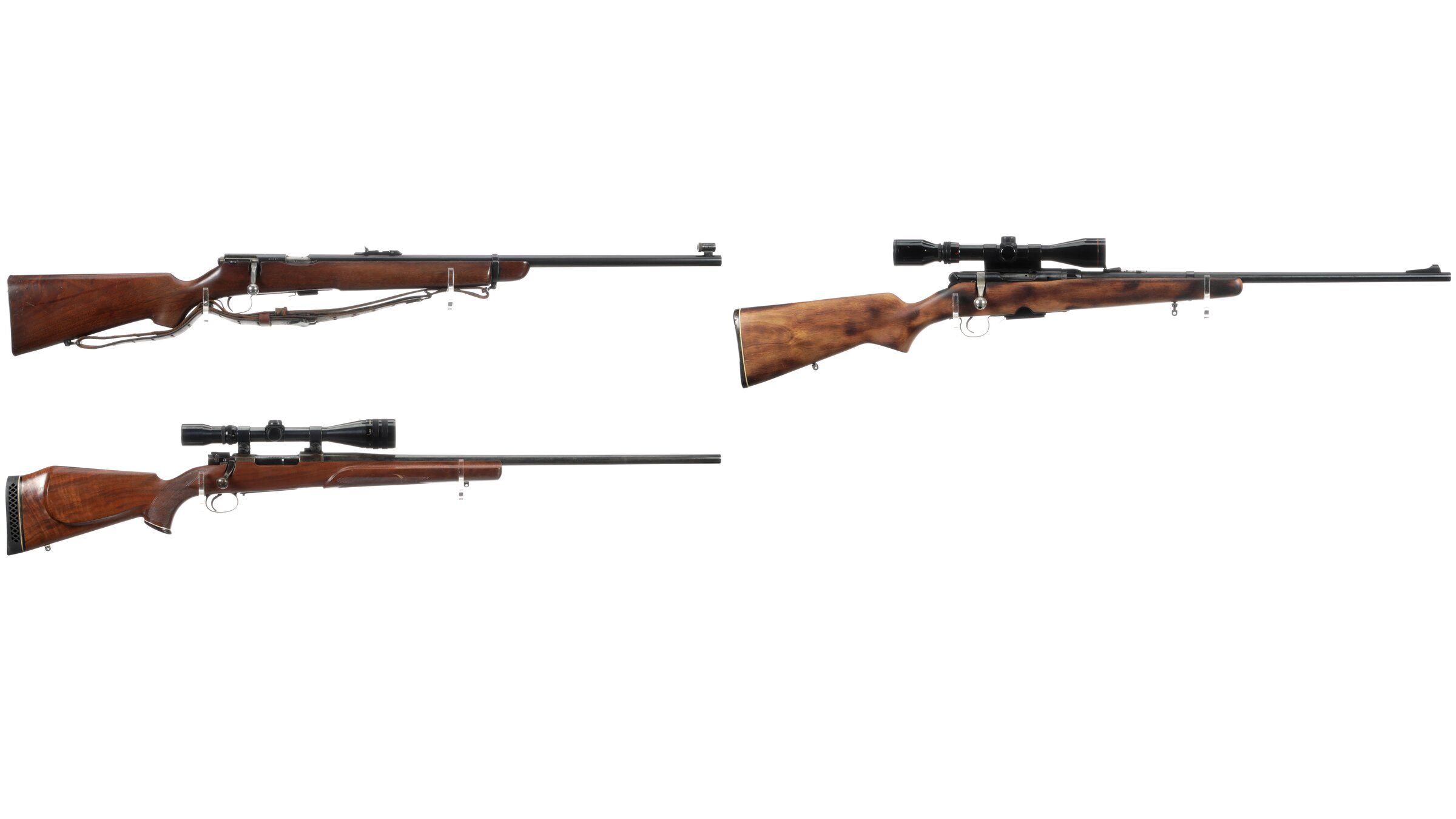 Three Bolt Action Sporting Rifles | Rock Island Auction