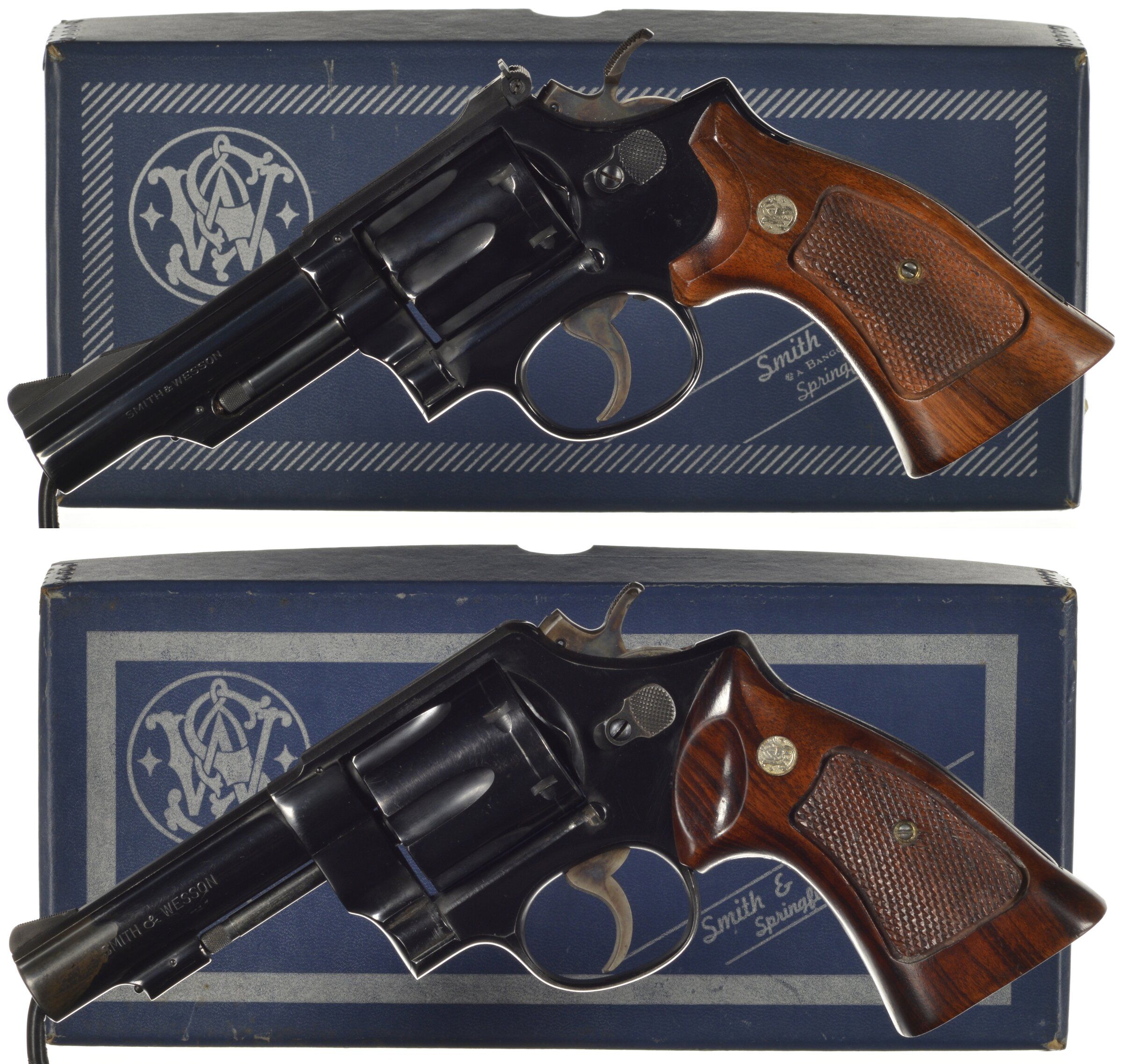 Two Smith & Wesson Double Action Revolvers with Boxes | Rock Island Auction
