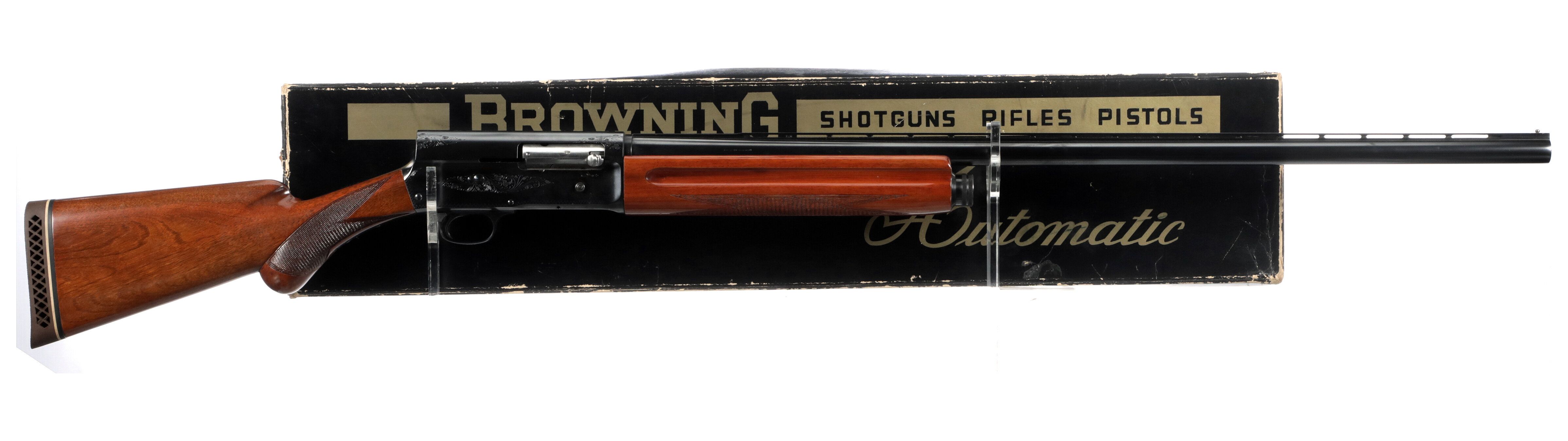 Factory Engraved Belgian Browning Auto-5 Magnum Shotgun | Rock Island ...