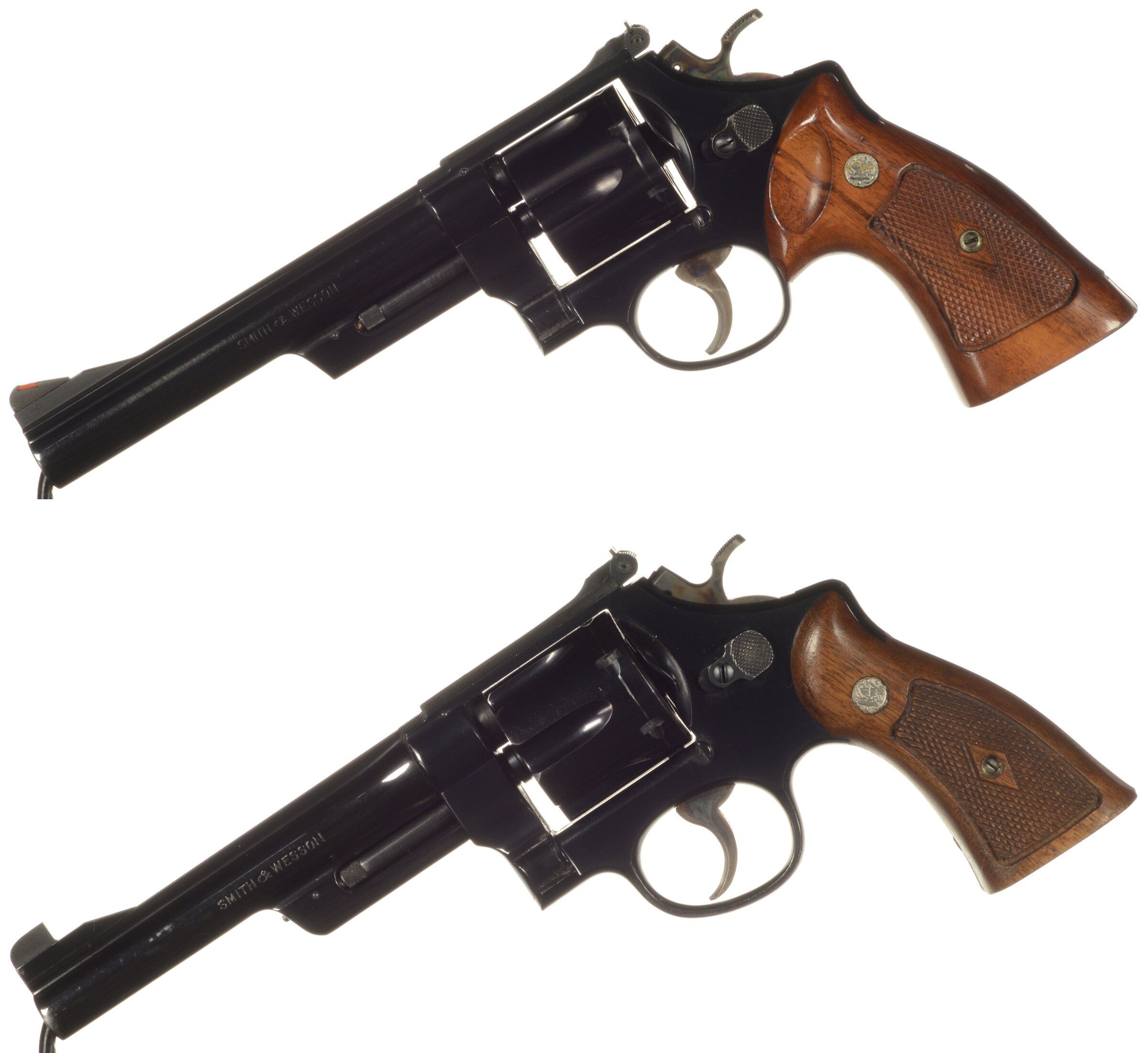 Two Smith & Wesson N-Frame Double Action Revolvers | Rock Island Auction