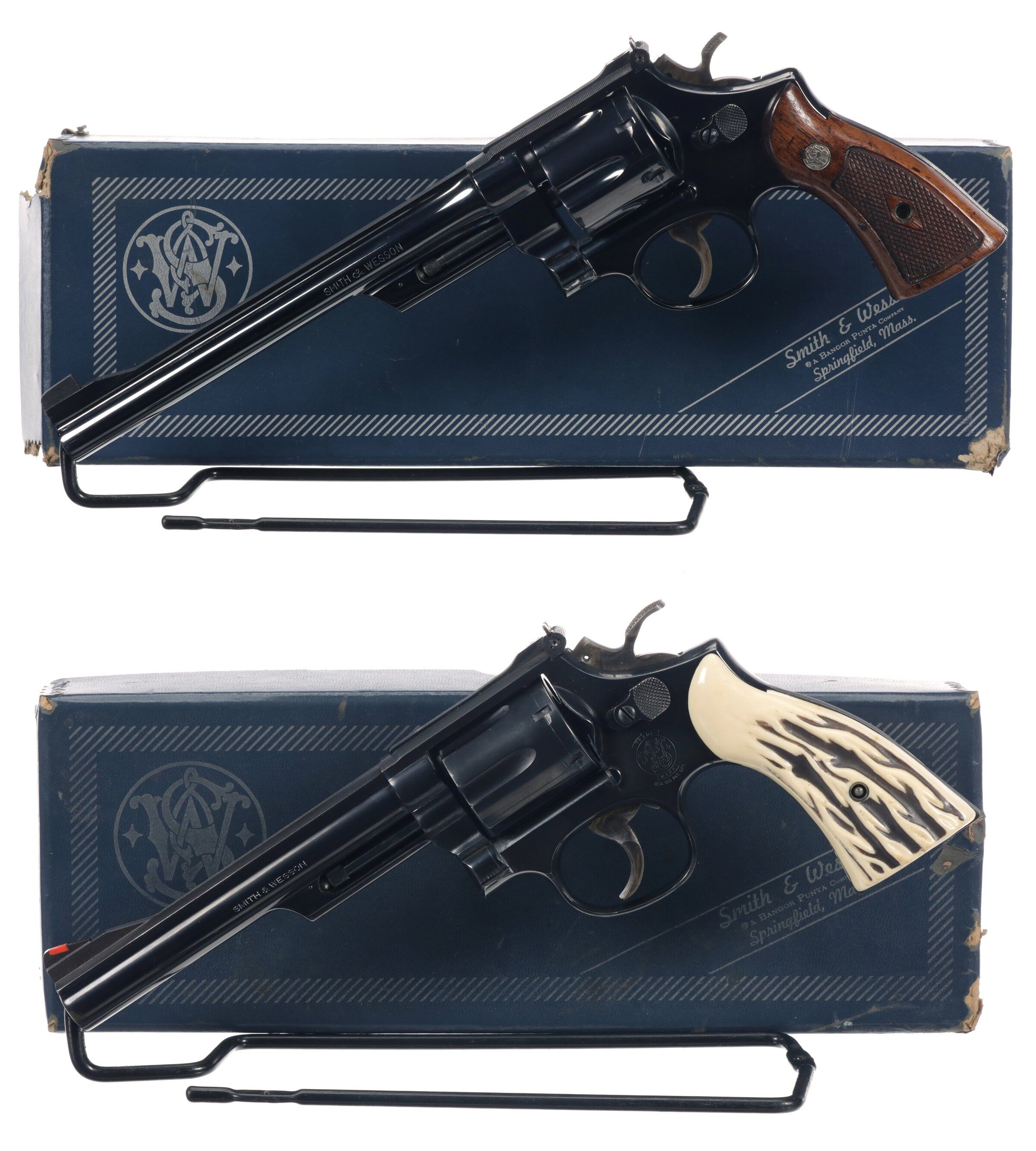 Two Smith & Wesson Double Action Revolvers with Boxes | Rock Island Auction