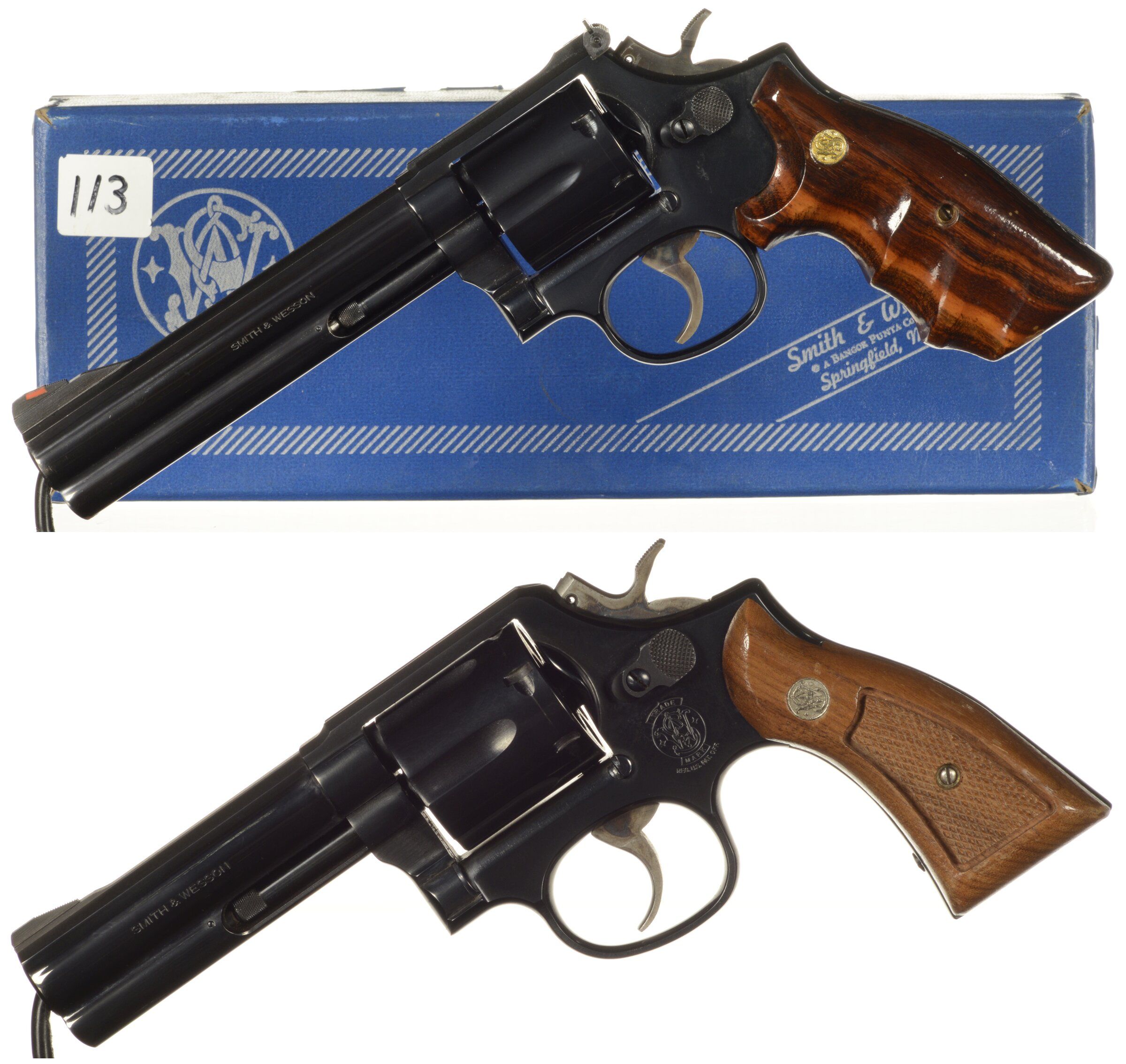 Two Smith & Wesson Double Action Revolvers | Rock Island Auction