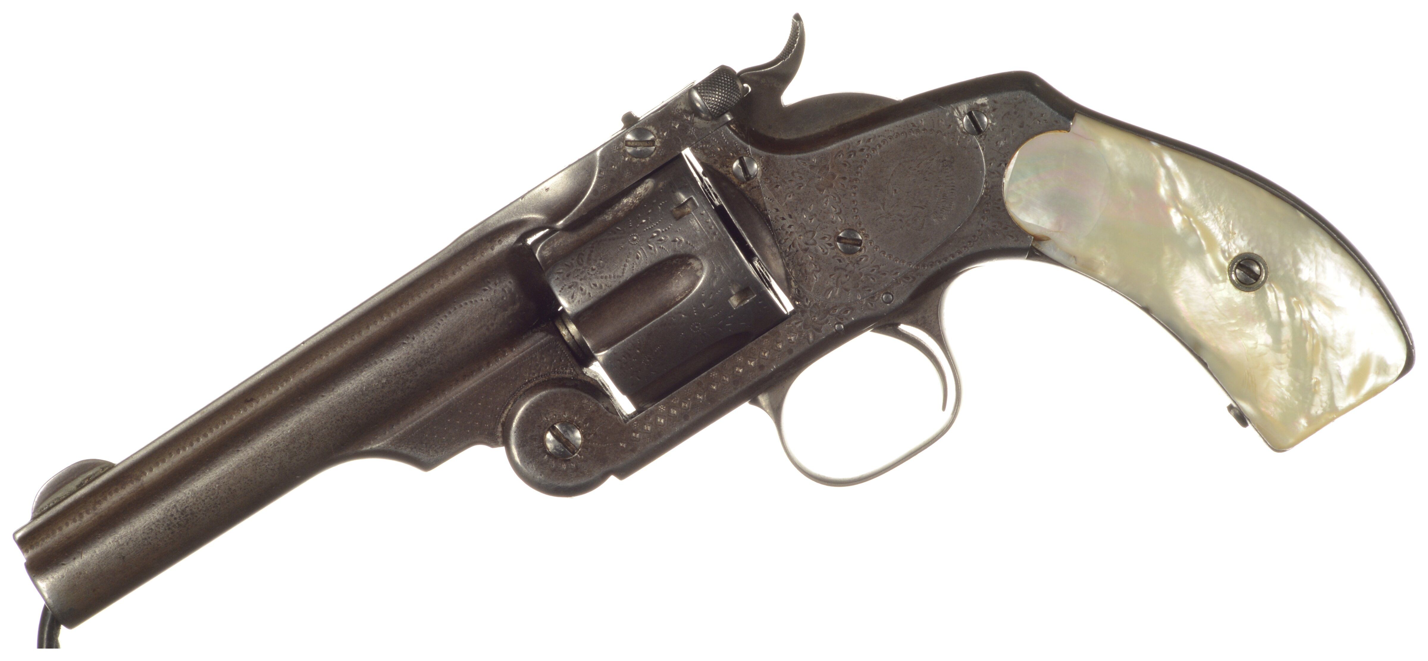 Smith & Wesson New Model No. 3 Revolver with Pearl Grips | Rock Island ...