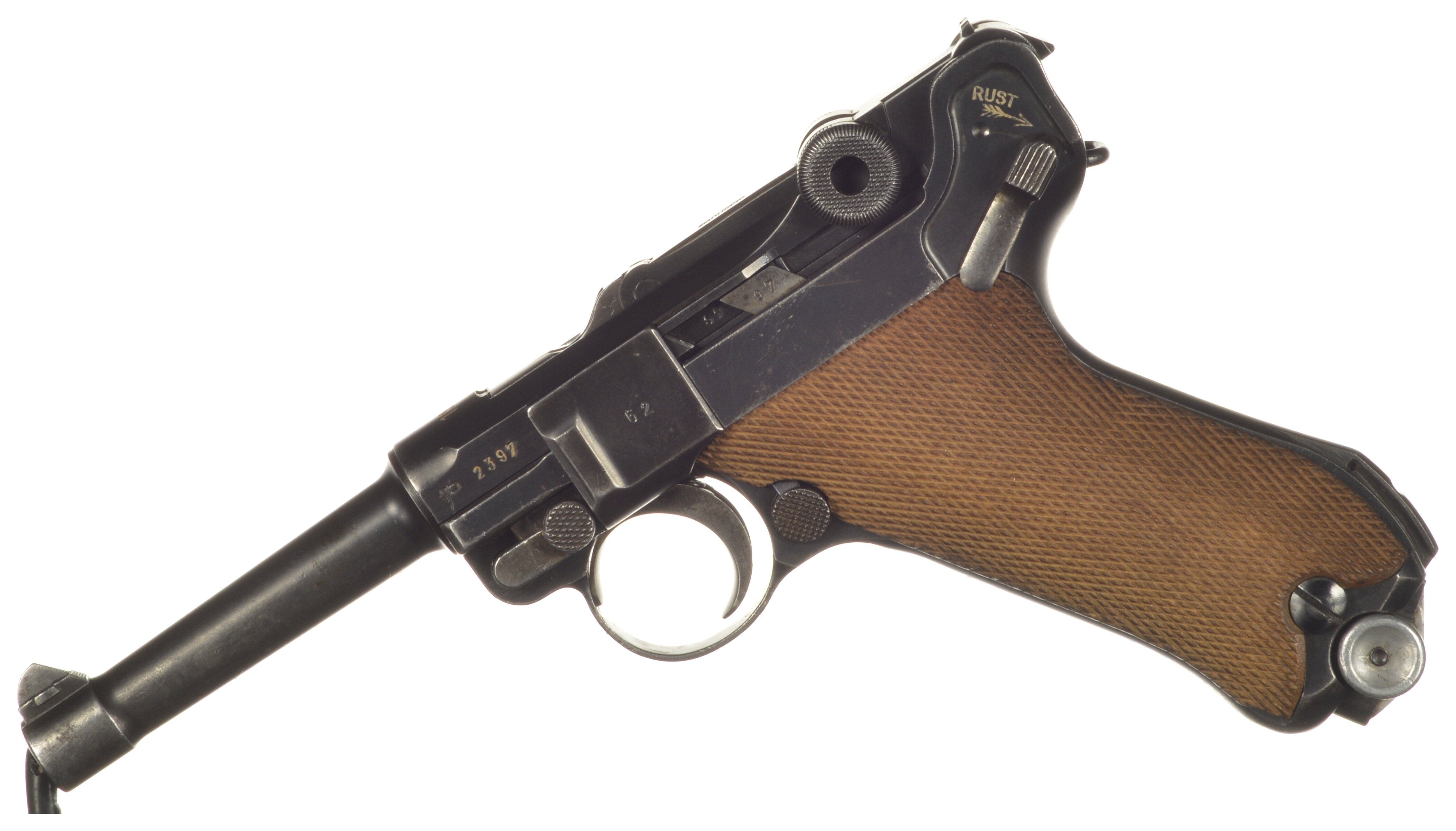 Pre-WWII Royal Dutch Navy Contract Mauser Luger Pistol | Rock Island ...