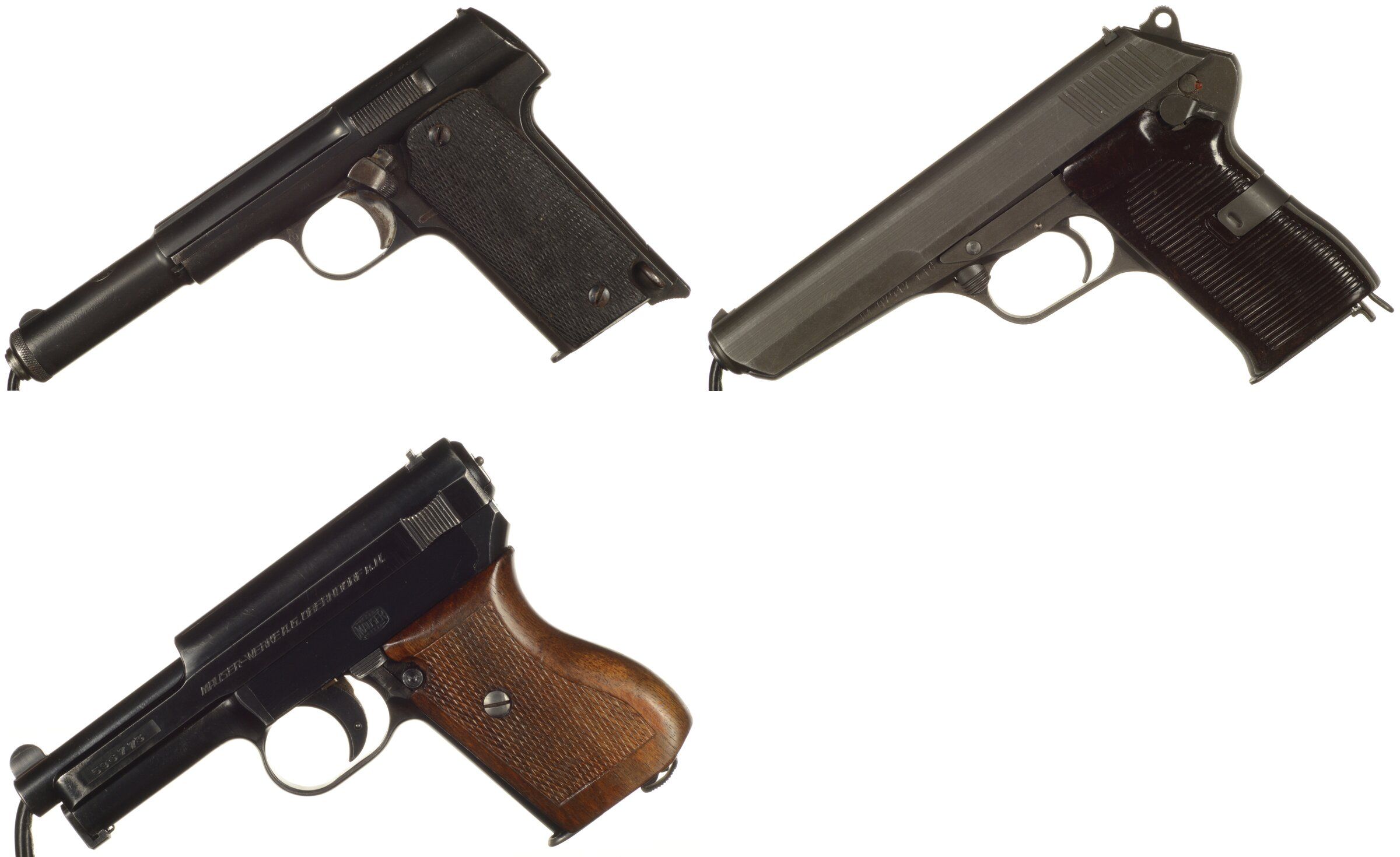 Three European Semi-Automatic Pistols | Rock Island Auction
