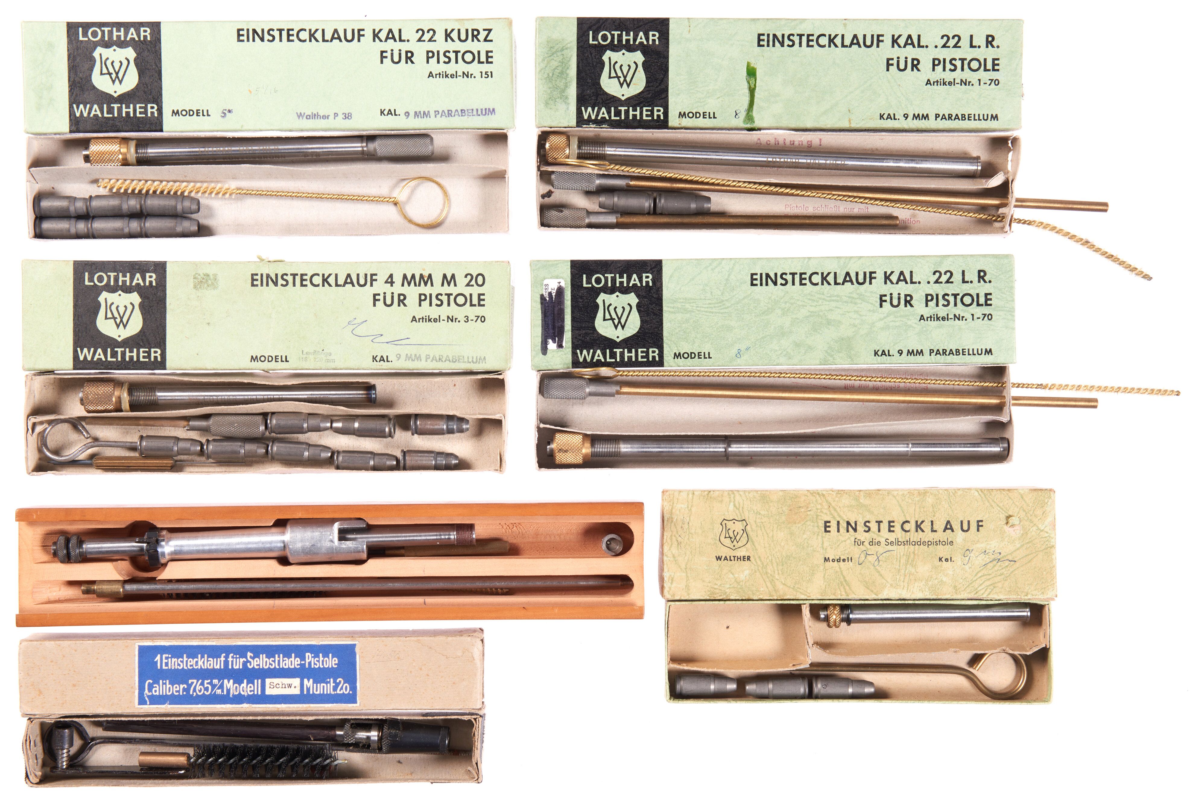 Seven Sub-Caliber Conversion Kits | Rock Island Auction