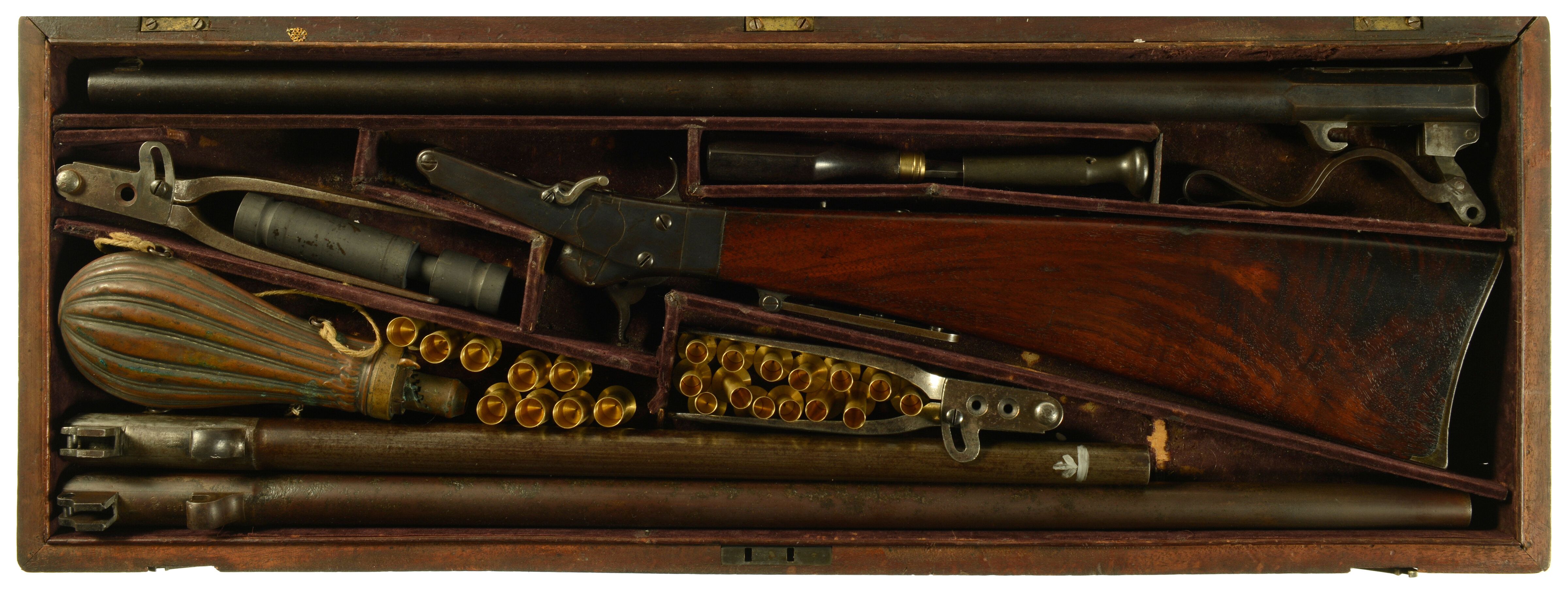 Centerfire Conversion Massachusetts Arms Maynard Rifle | Rock Island Auction