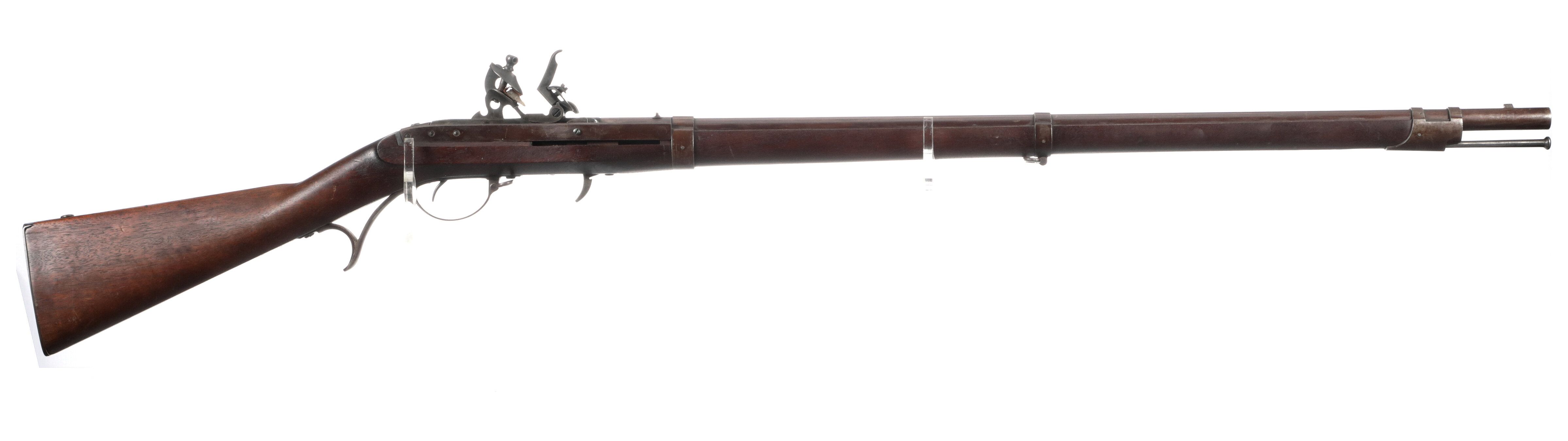U.S. Harpers Ferry Model 1819 Hall Flintlock Rifle | Rock Island Auction