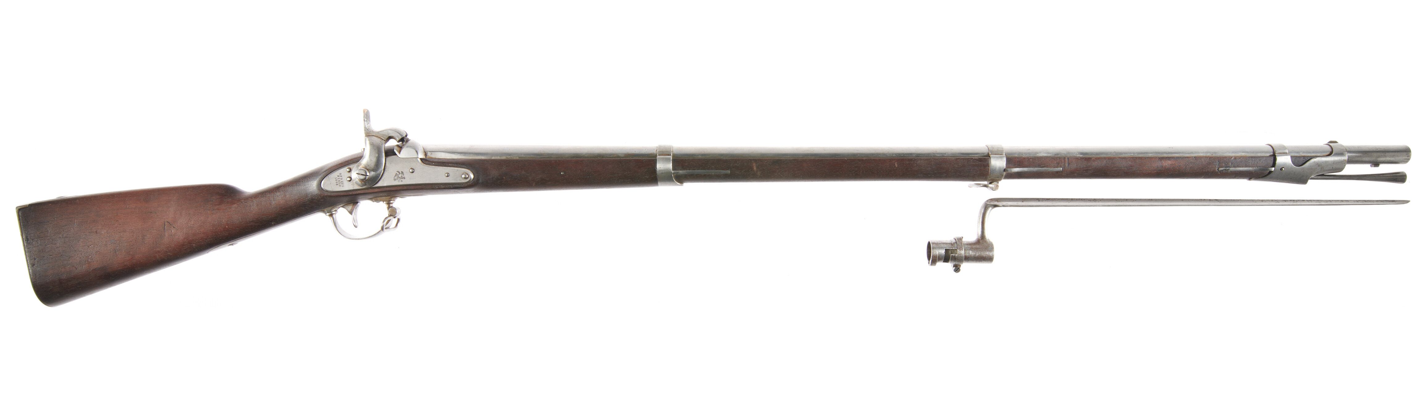U.S. Springfield Model 1842 Percussion Musket with Bayonet | Rock ...