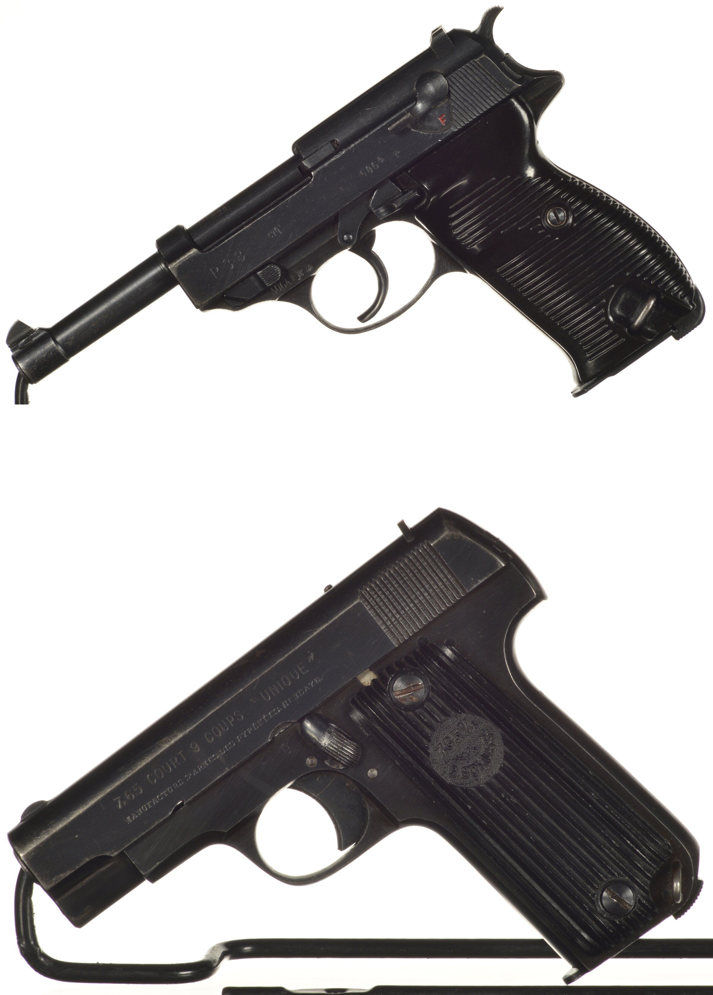 Two World War II Era German Proofed Semi-Automatic Pistols | Rock ...
