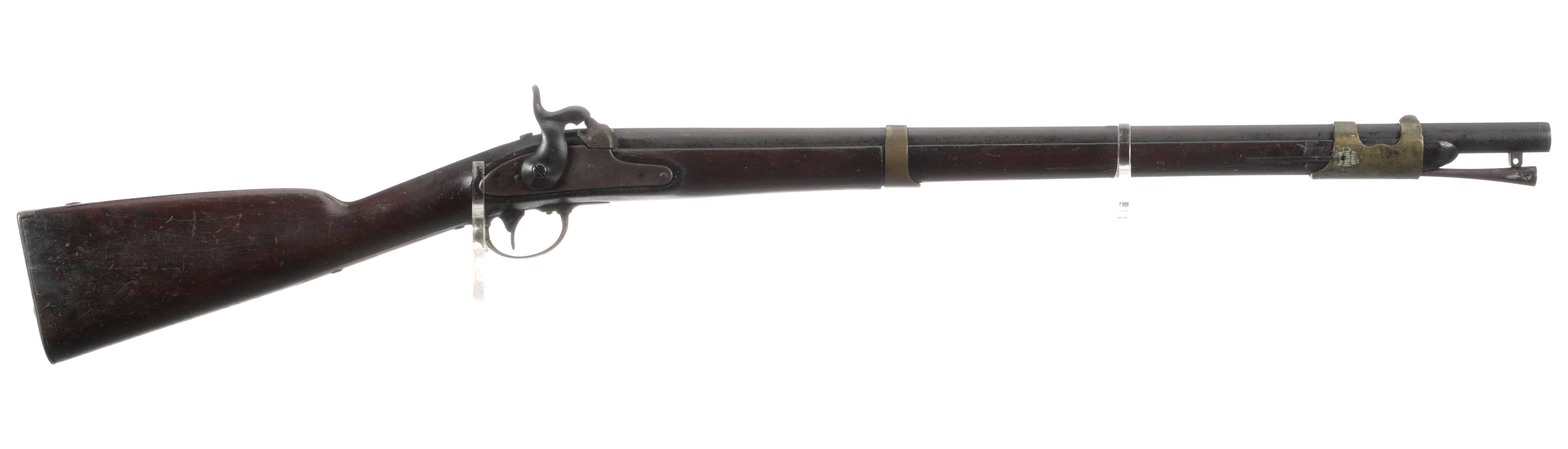 Springfield Model 1847 Percussion Cavalry Saddle Ring Musketoon | Rock ...