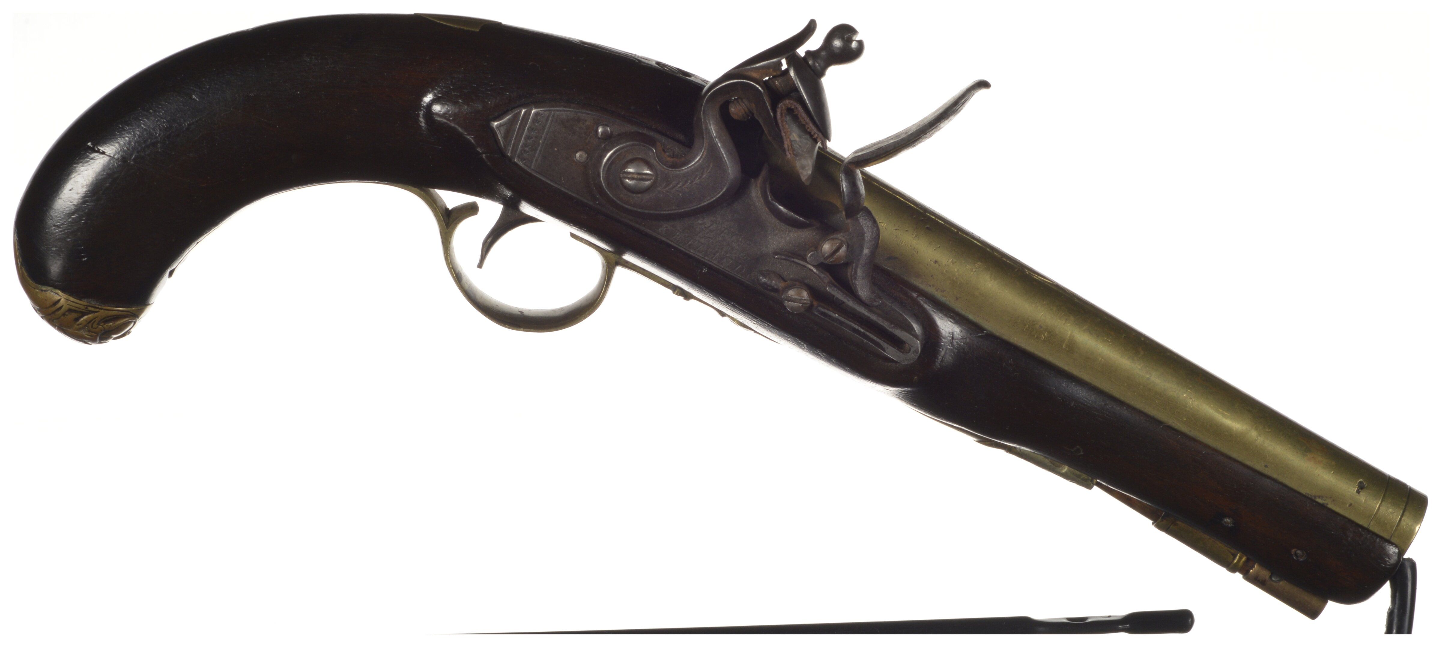 Allport Full Stock Flintlock Pistol | Rock Island Auction