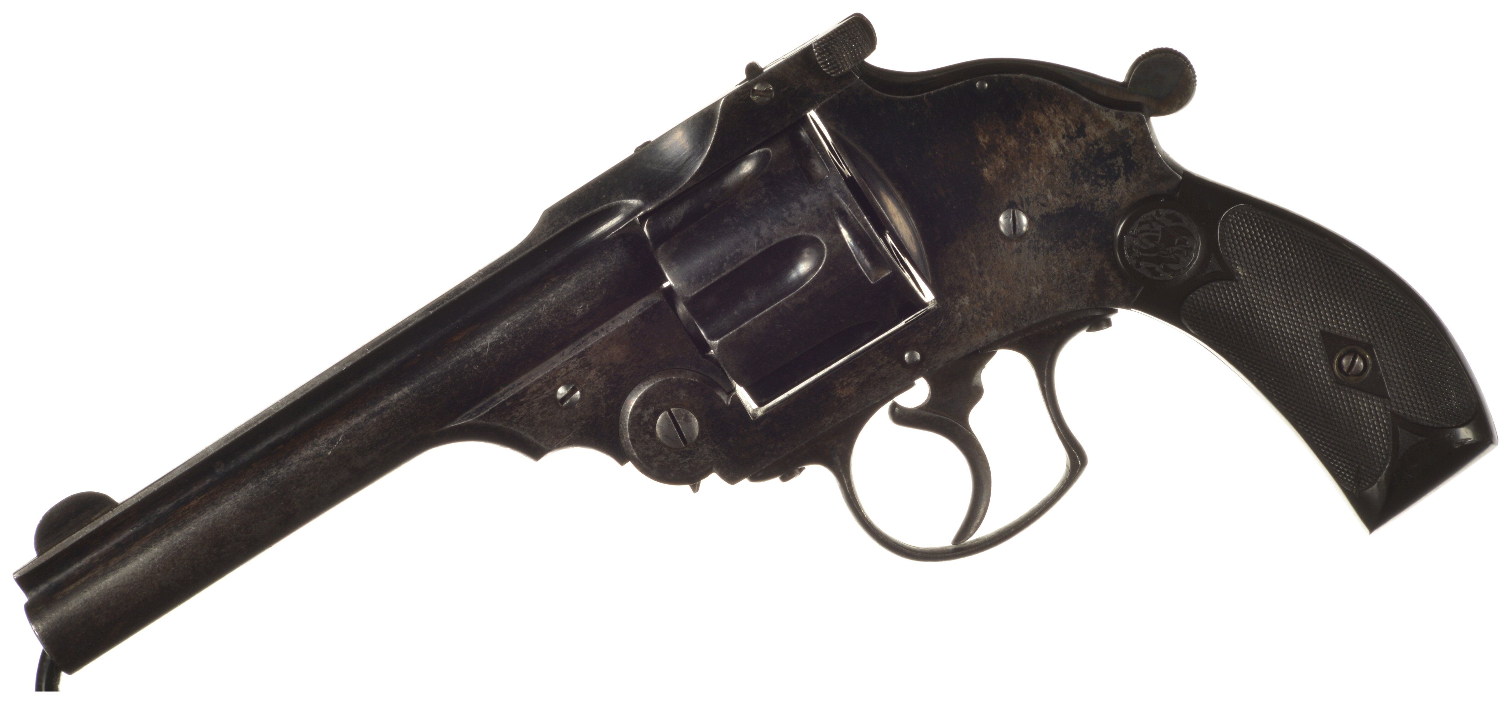 Belgian Top Break DA Hammerless Revolver Serial Number "1" | Rock ...