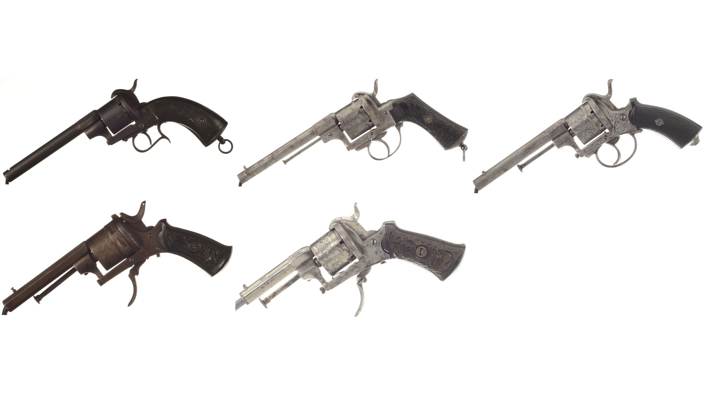 Five Revolvers | Rock Island Auction