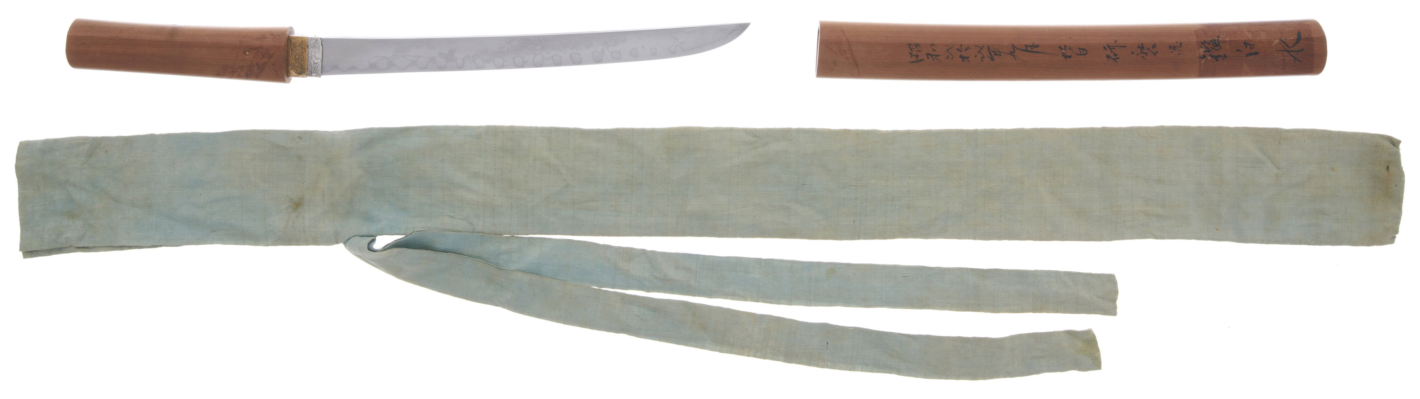 Tanto Length Japanese Blade with Shirasaya Fittings and Case | Rock ...