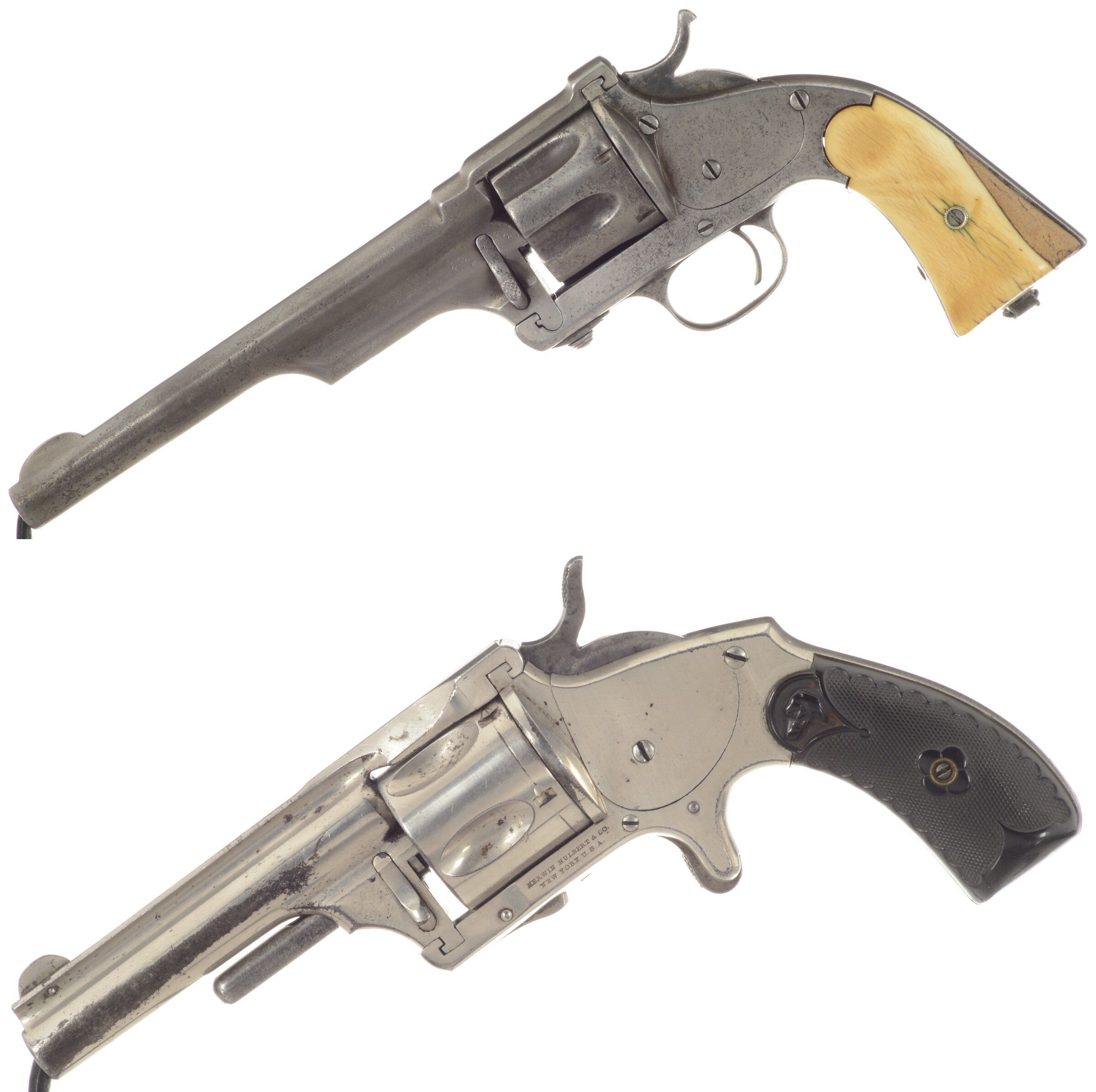 Two Merwin, Hulbert & Co. Single Action Revolvers | Rock Island Auction