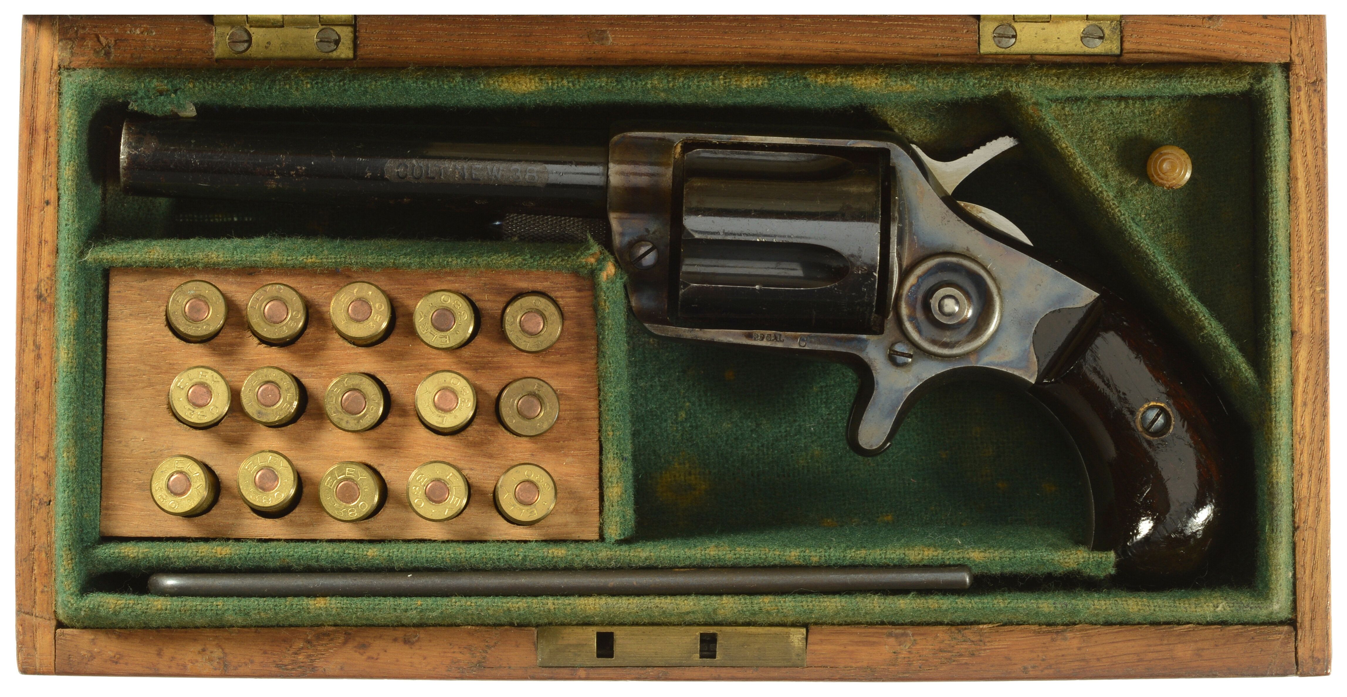 Colt Etched Panel New Line .38 Revolver with 4 Inch Barrel | Rock ...