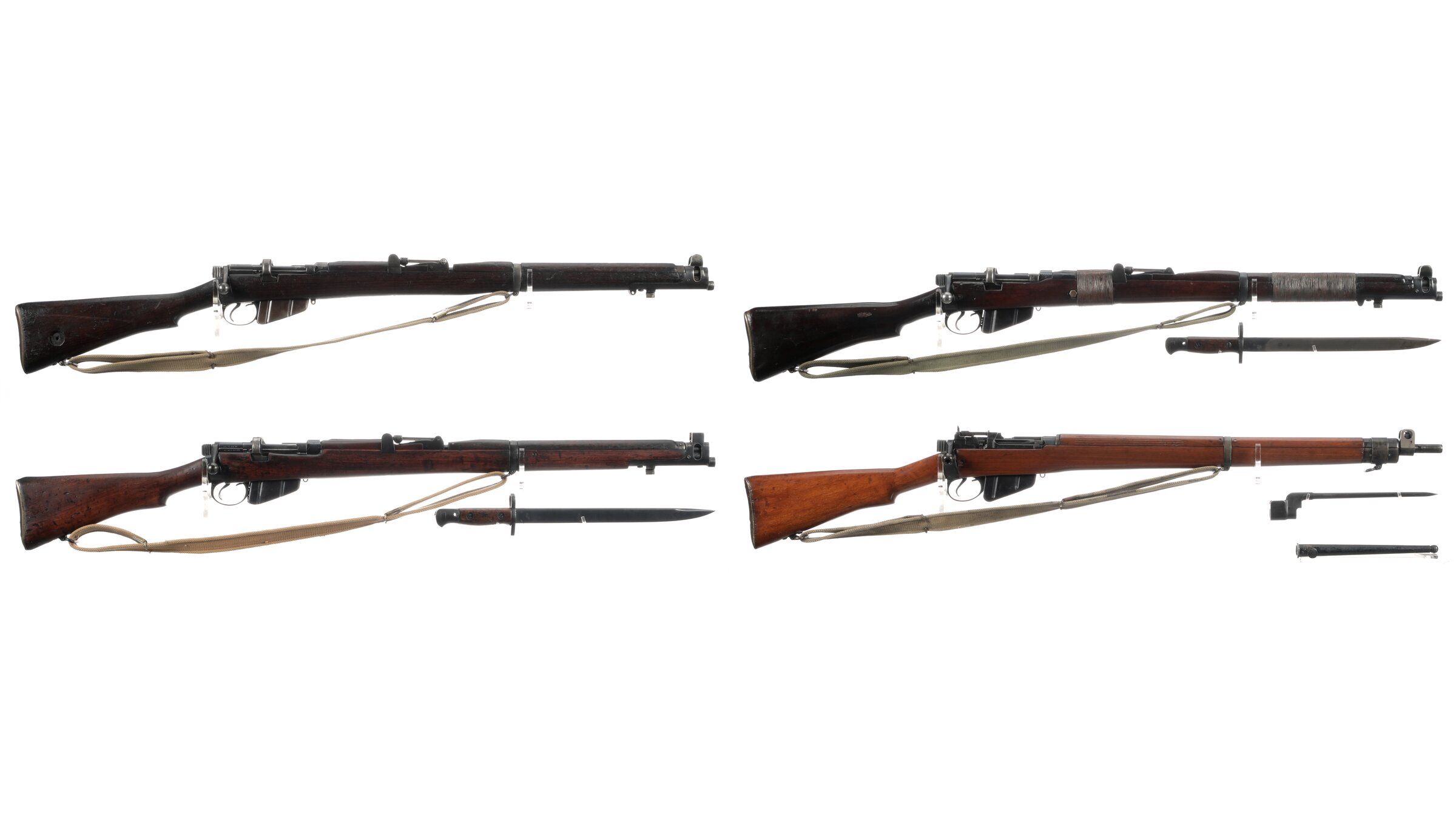 Four Enfield Pattern Bolt Action Rifles | Rock Island Auction