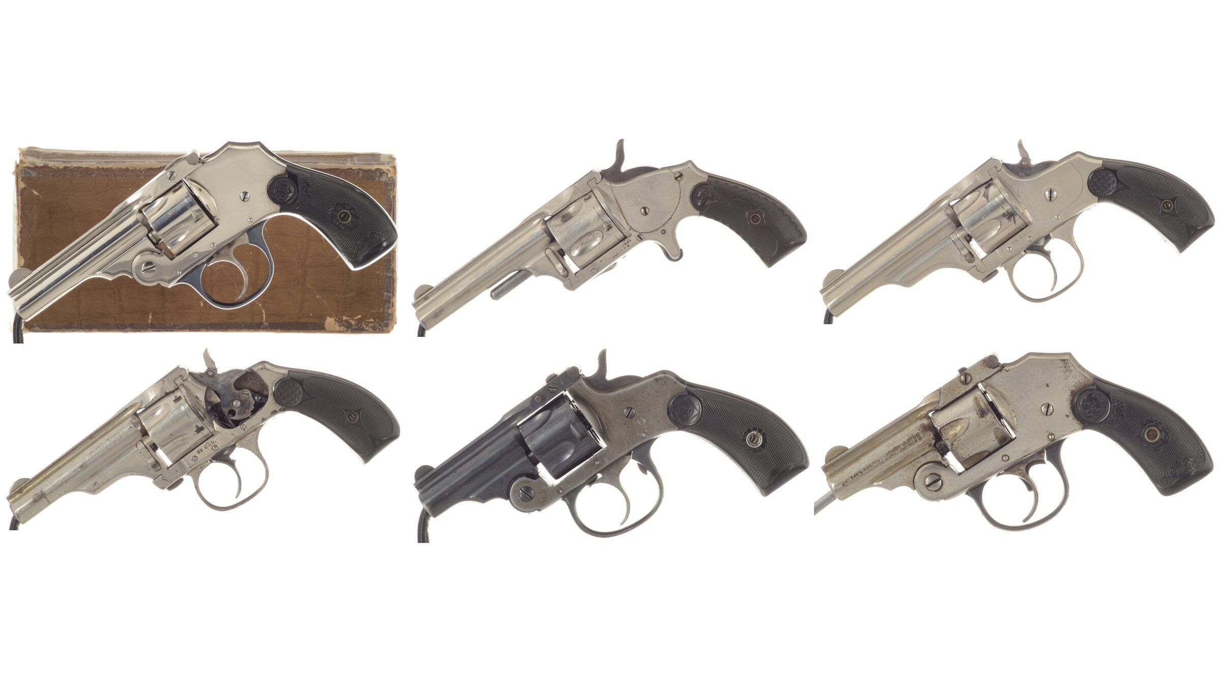 Six American Pocket Revolvers | Rock Island Auction