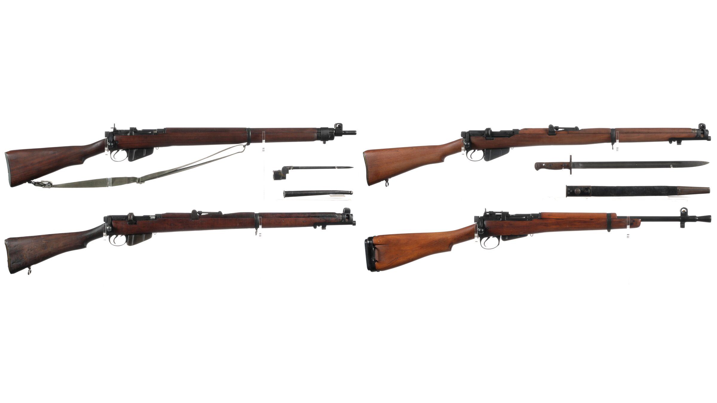 Four Enfield Pattern Bolt Action Rifles | Rock Island Auction