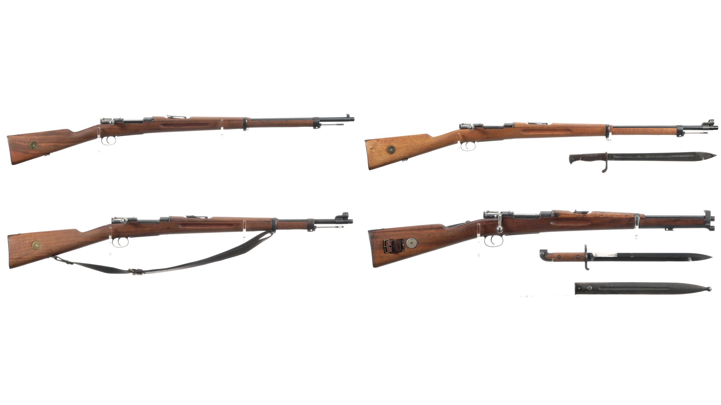 Four Swedish Mauser Bolt Action Rifles | Rock Island Auction