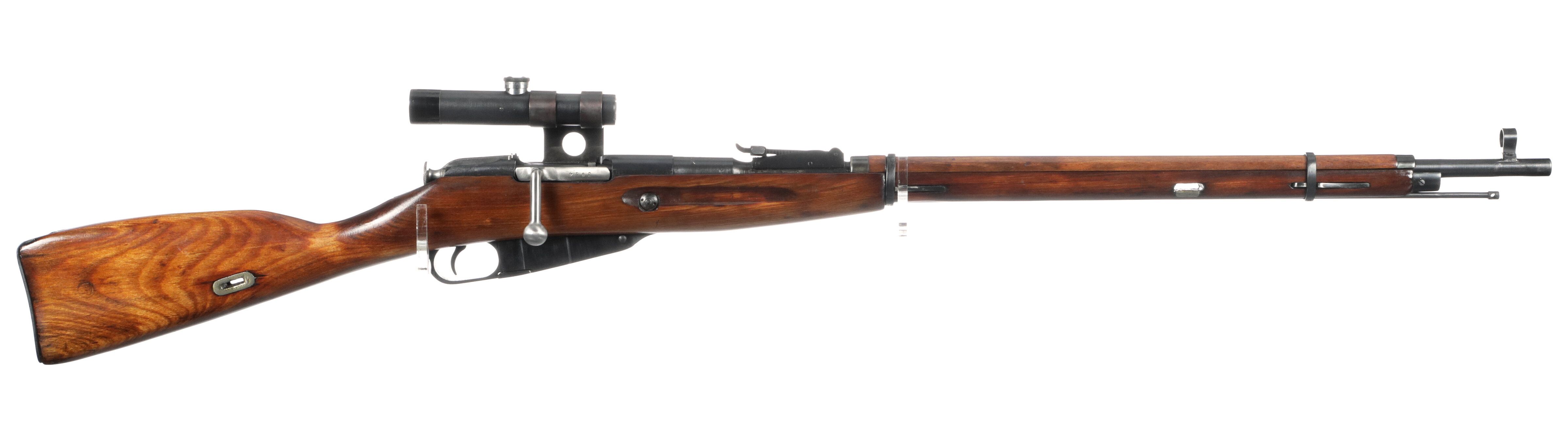 Soviet Izhevsk M91/30 Bolt Action Sniper Rifle with Scope | Rock Island ...
