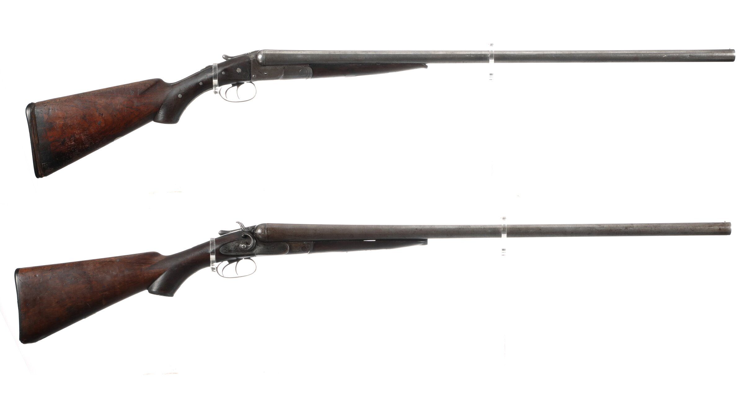 Two Antique 10 Gauge Double Barrel Shotguns | Rock Island Auction