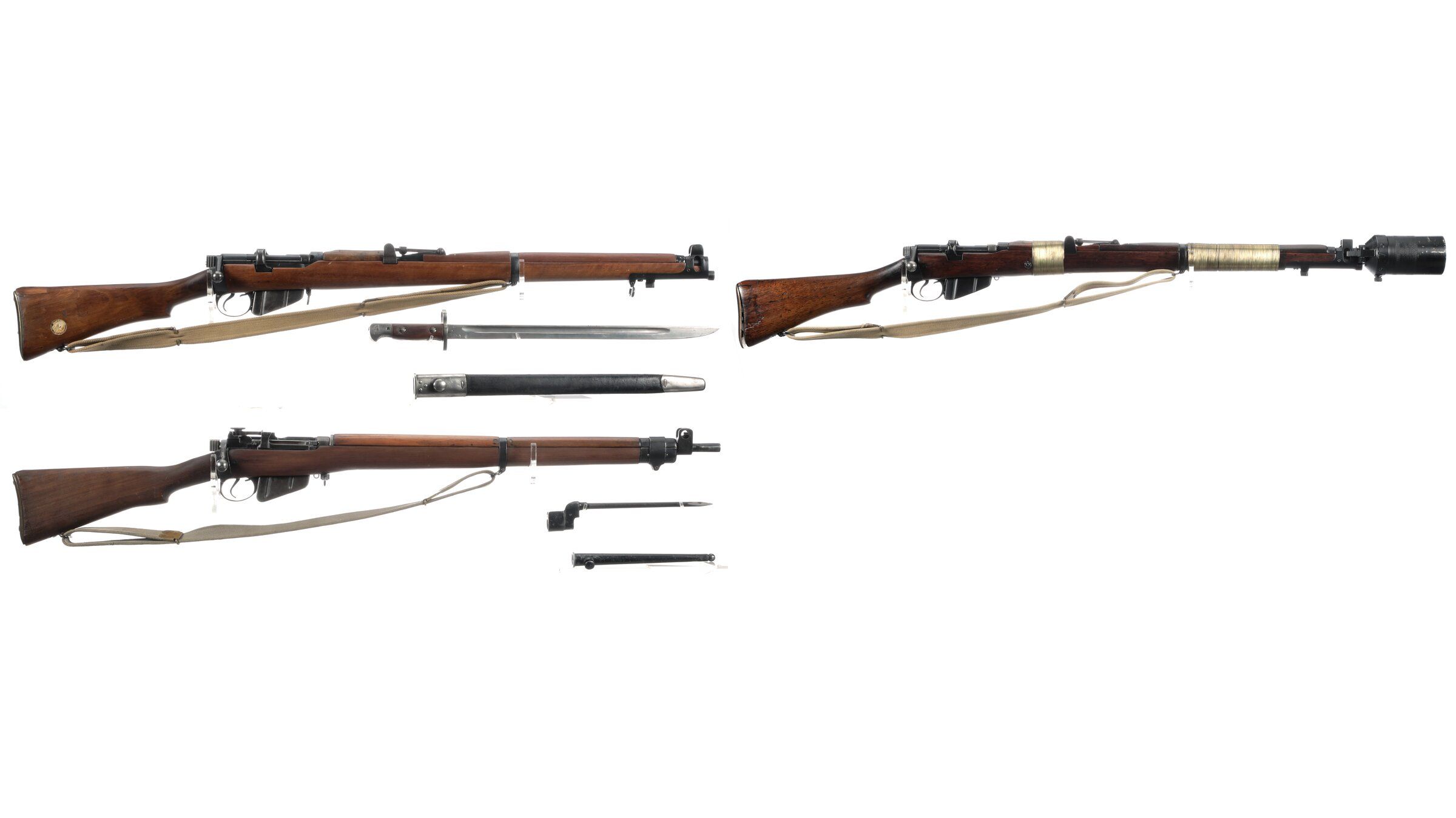 Three Enfield Pattern Bolt Action Rifles | Rock Island Auction