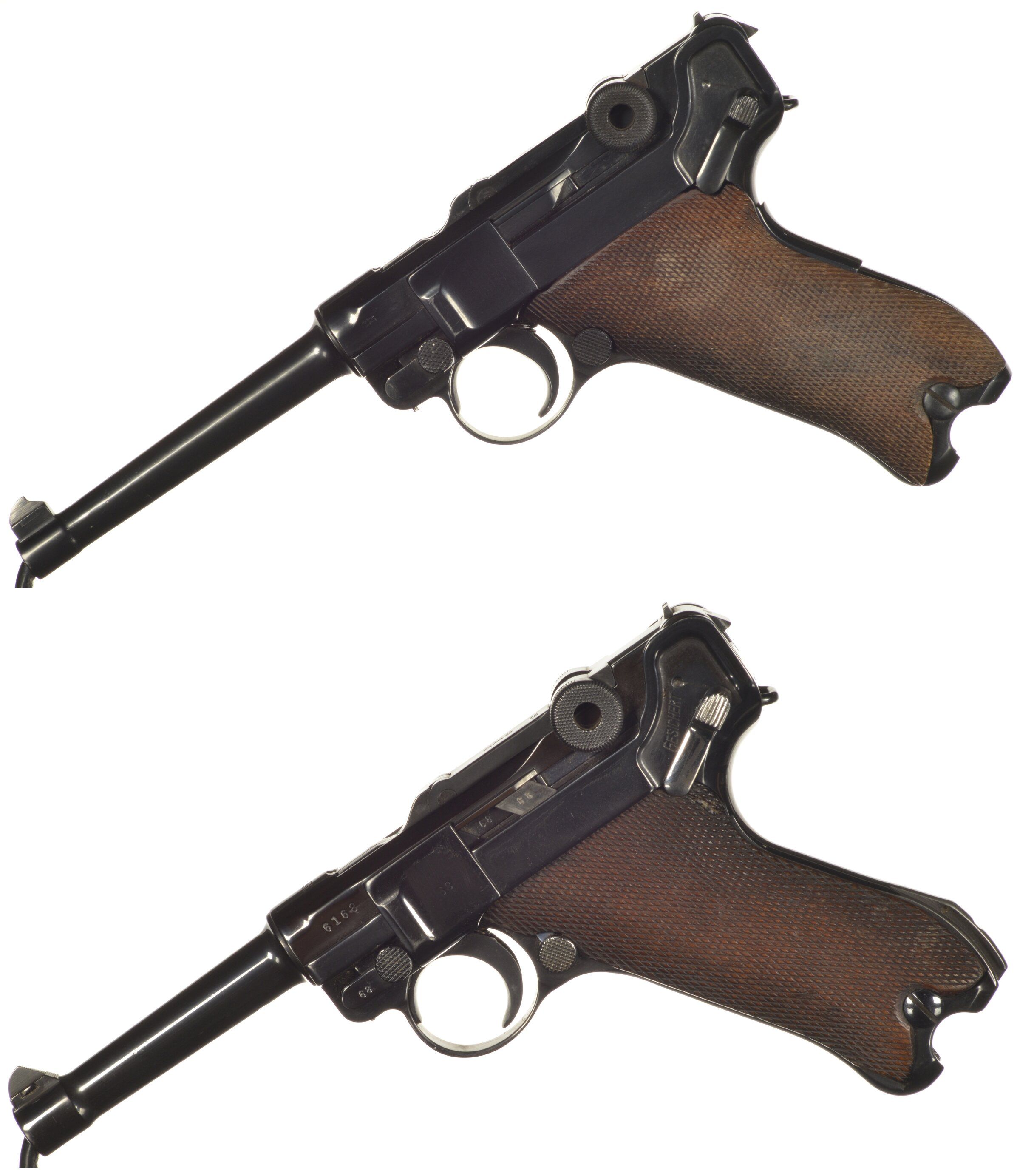 Two German Luger Semi-Automatic Pistols | Rock Island Auction