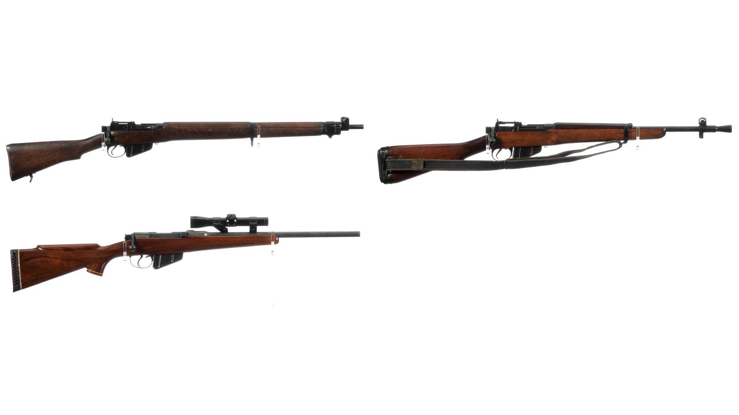 Three Lee-Enfield Pattern Bolt Action Rifles | Rock Island Auction