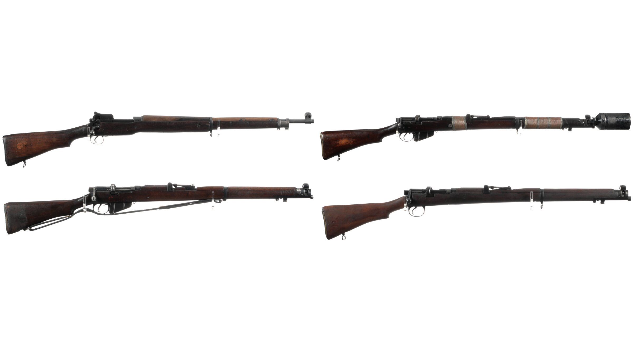 Four British Commonwealth Military Bolt Action Rifles | Rock Island Auction